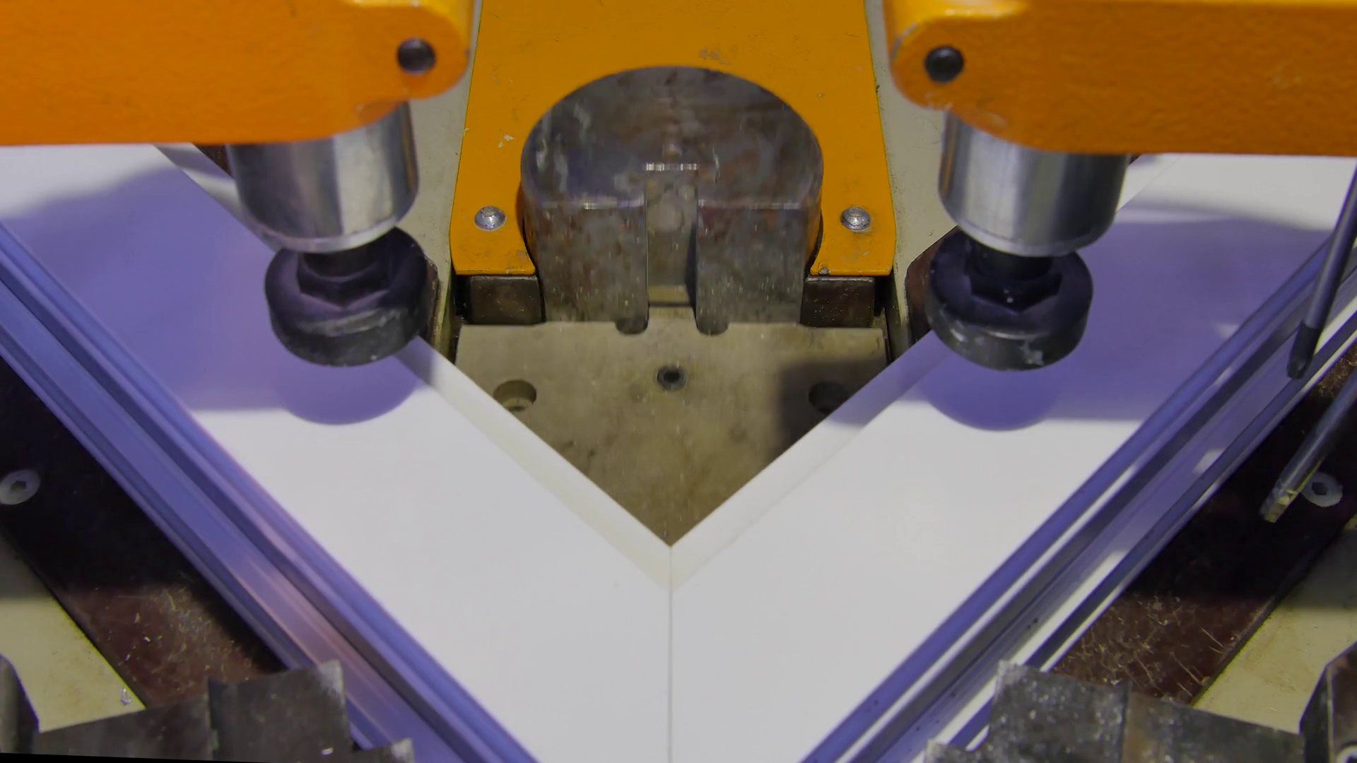 Worker Operating Welding Machine In Factory Stock Footage SBV-348587197 ...