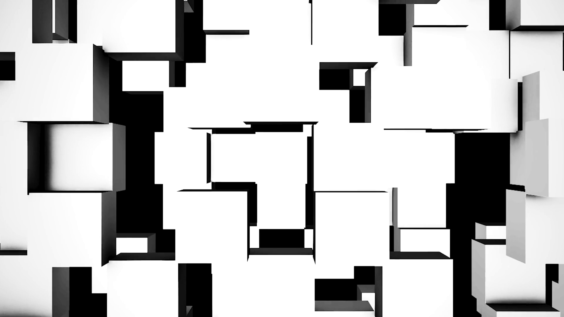 Abstract Square Geometric Surface Loop Stock Footage SBV-348587037 ...