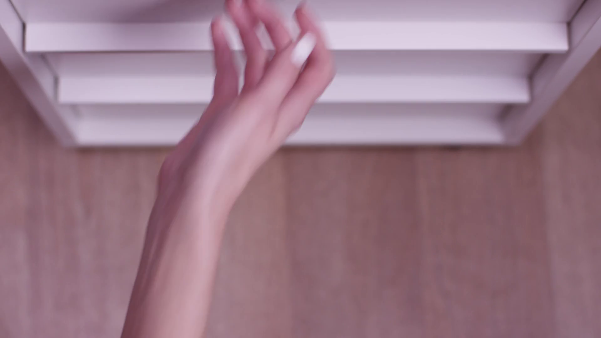 Female Hand Opens White Closet Locker With Stock Footage SBV-348585588 ...