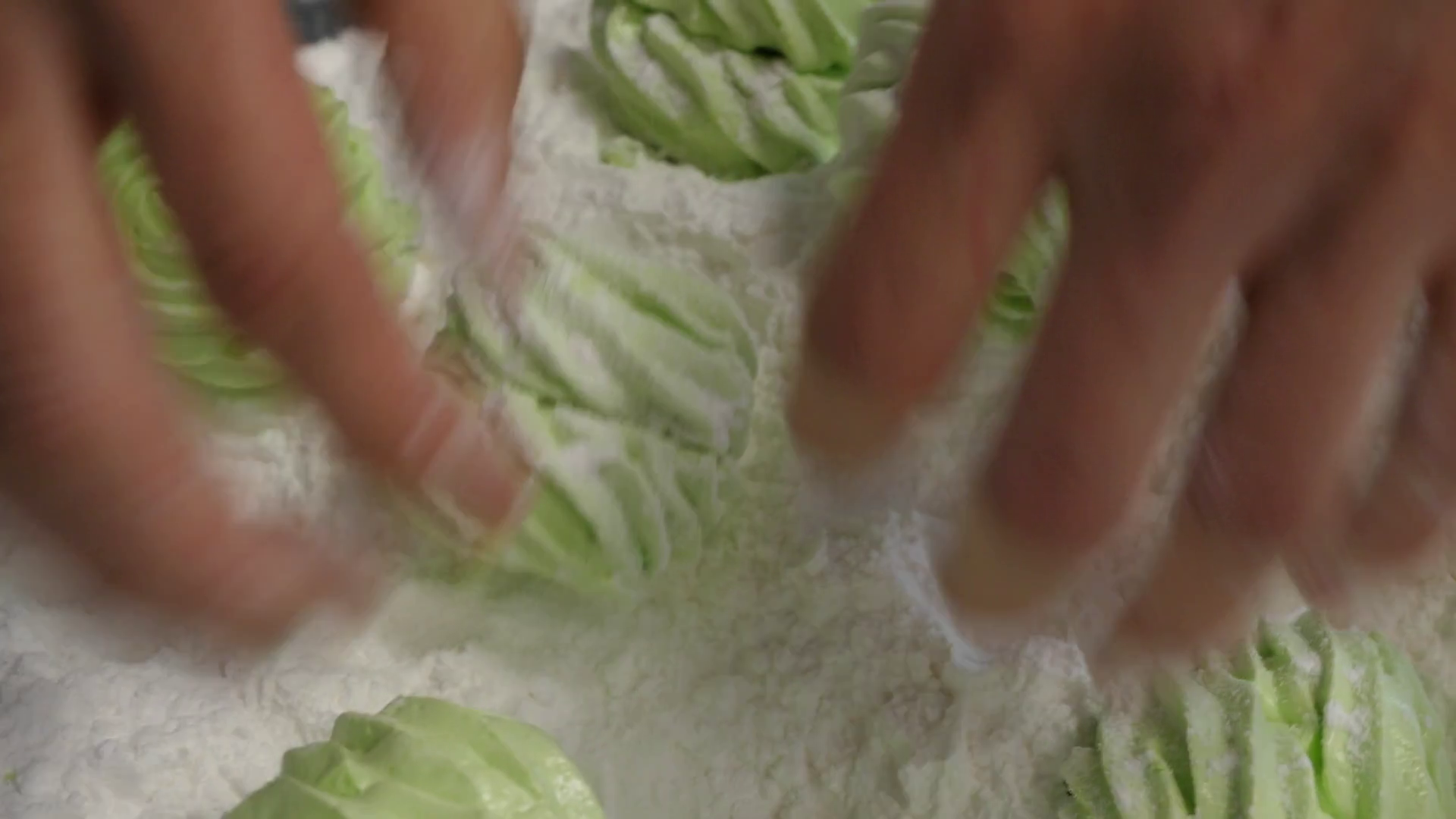 Woman's Hands Sprinkling With Icing Sugar Stock Footage SBV-348586974 ...