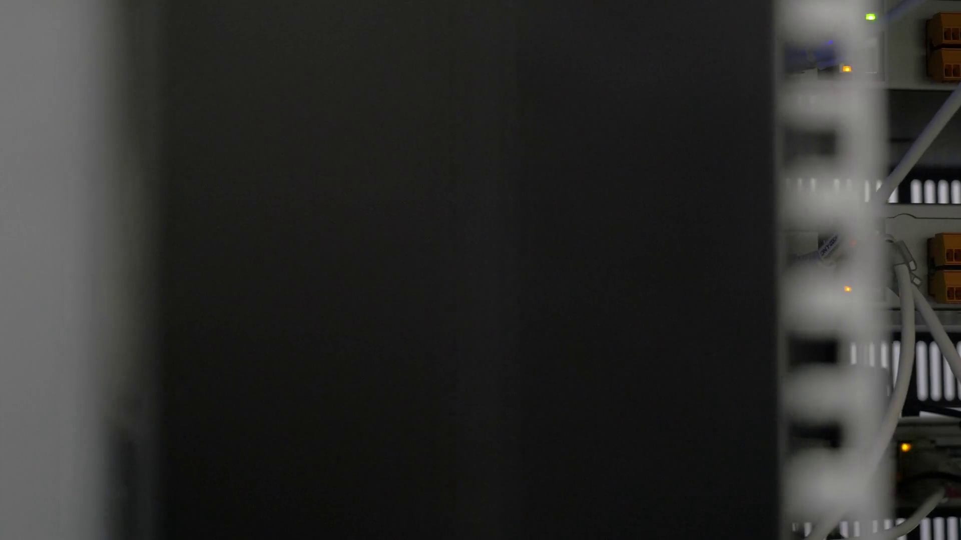 Back Of Server Installed In Server Room Stock Footage SBV-348585277 ...