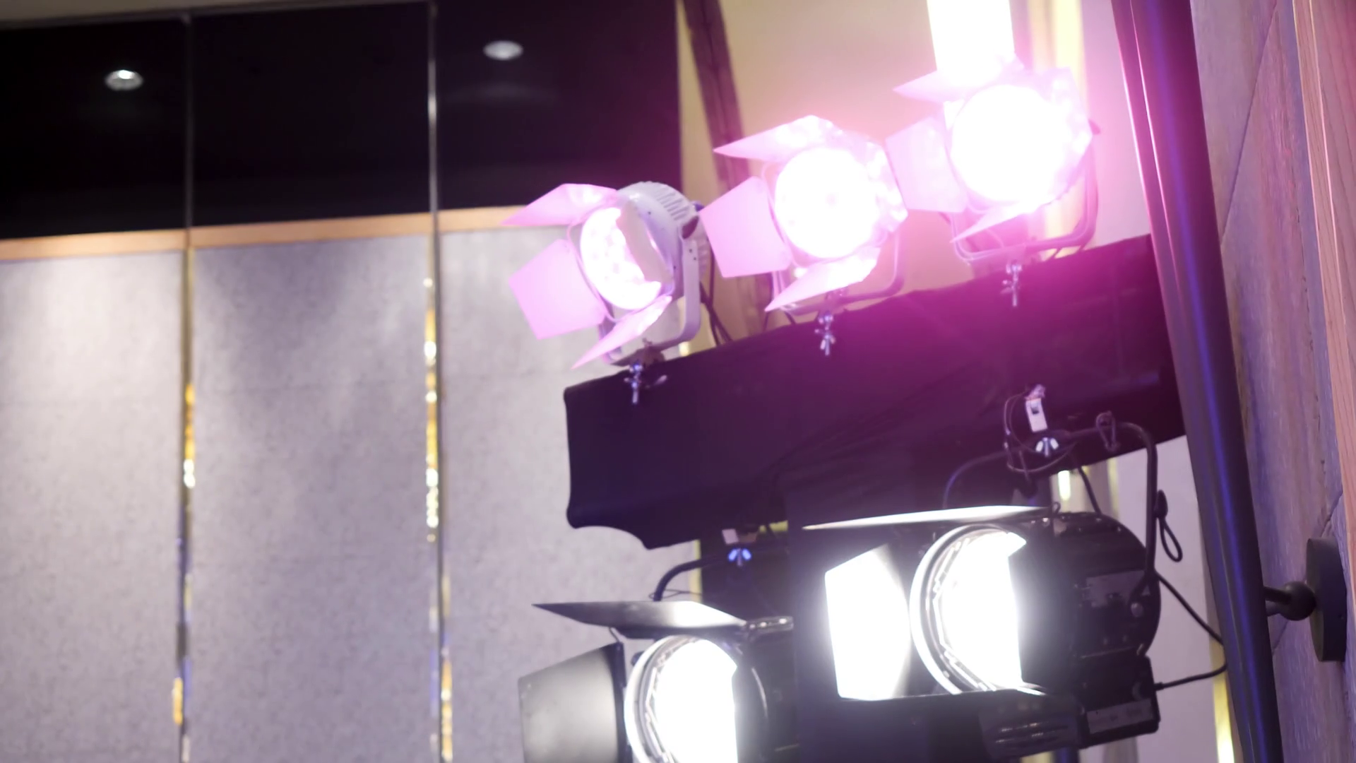 Theater Spot Light With Smoke Against Wall Stock Footage SBV-348585298 - Storyblocks