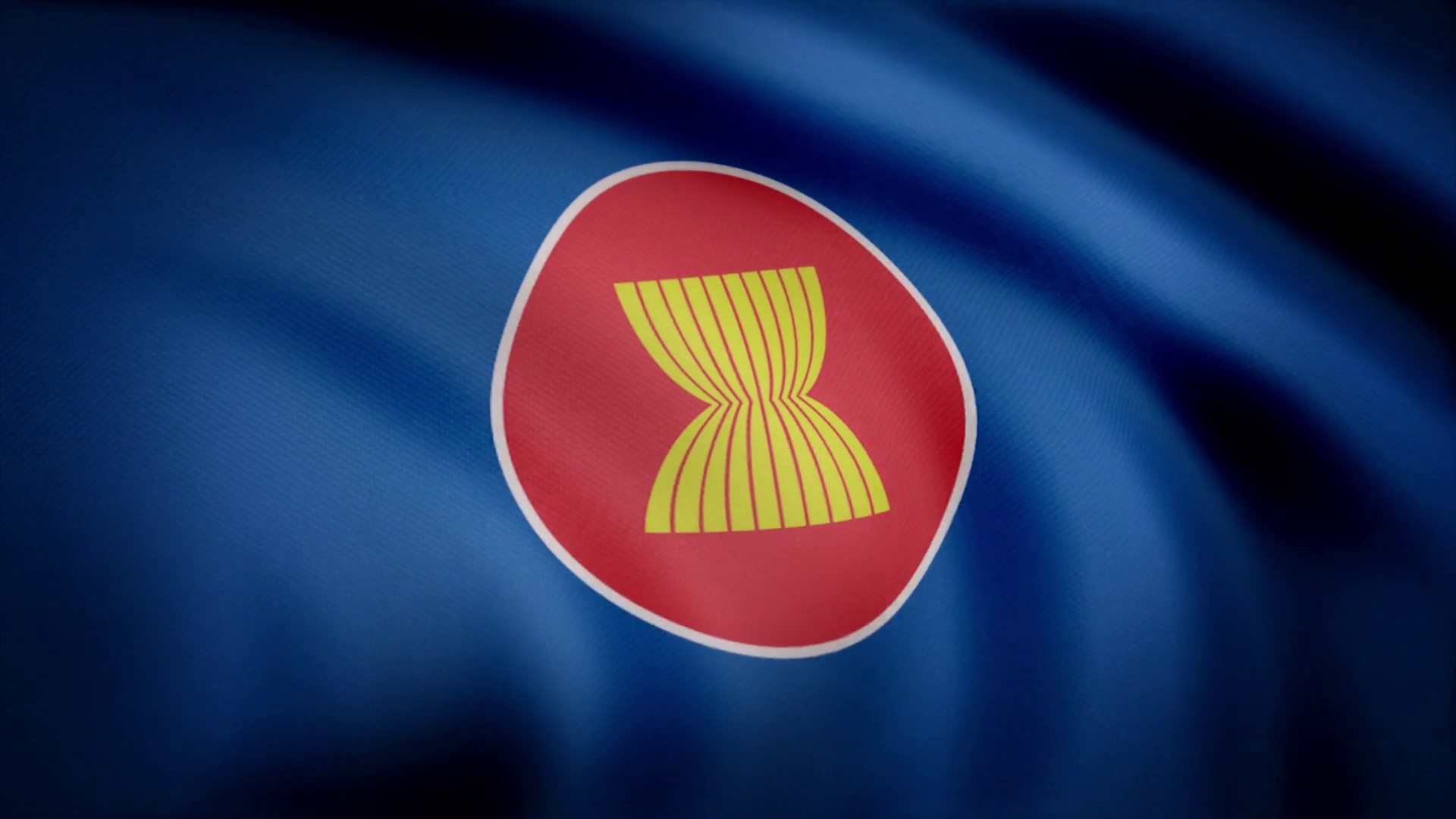 Beautiful Satin Finish Looping Flag Stock Motion Graphics SBV-348588585 ...