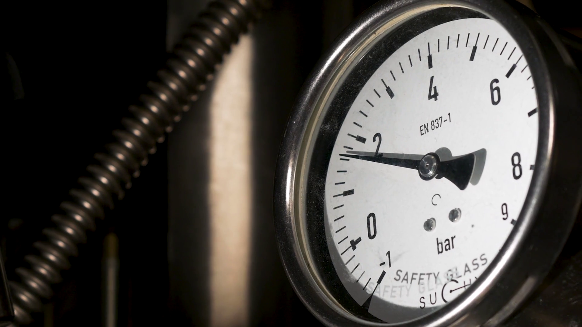 Old Vintage Barometer With Based Manometer Stock Footage SBV-348585389 ...