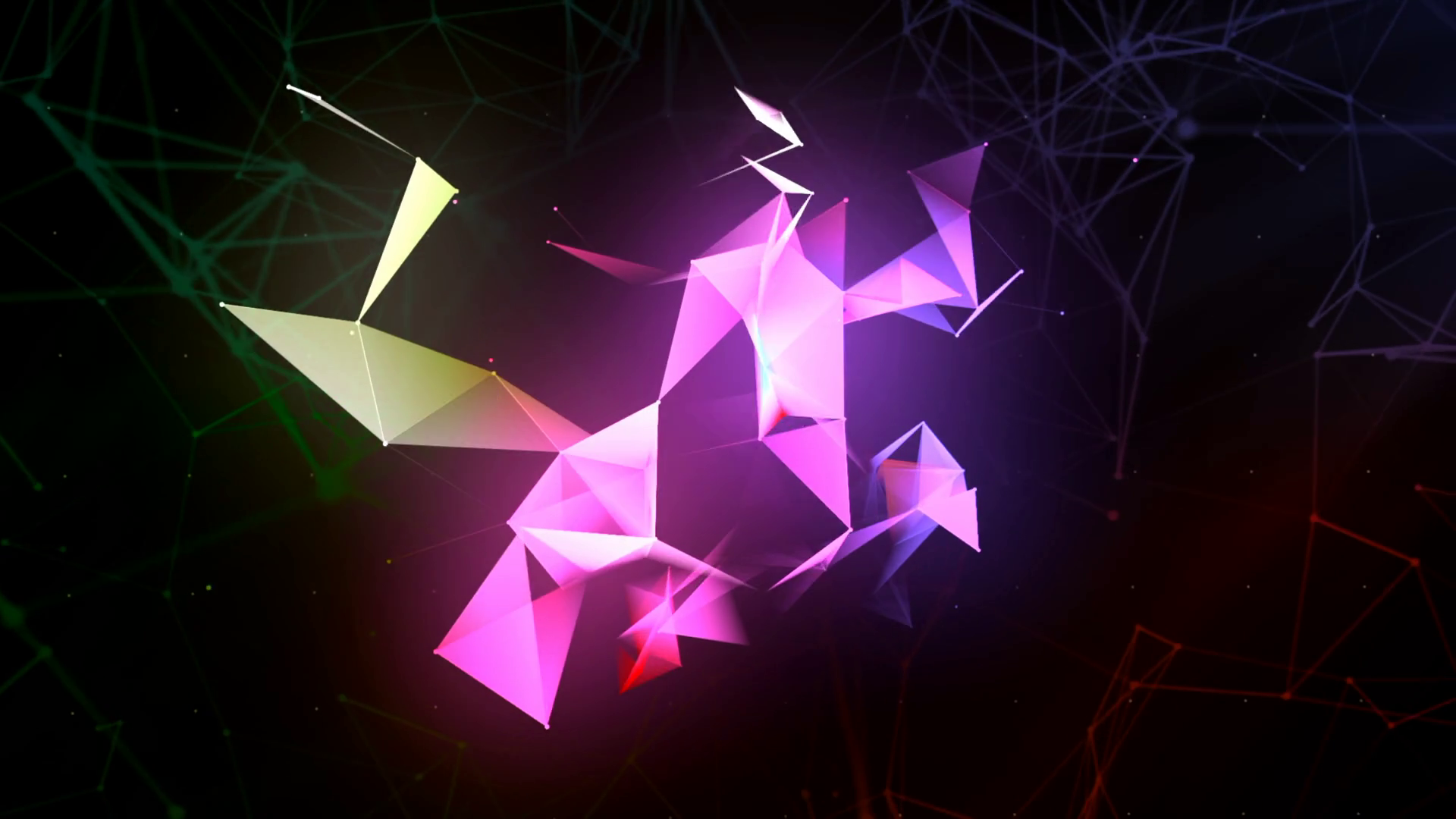 Transforming Polygonal Complex Shape In Stock Motion Graphics SBV ...