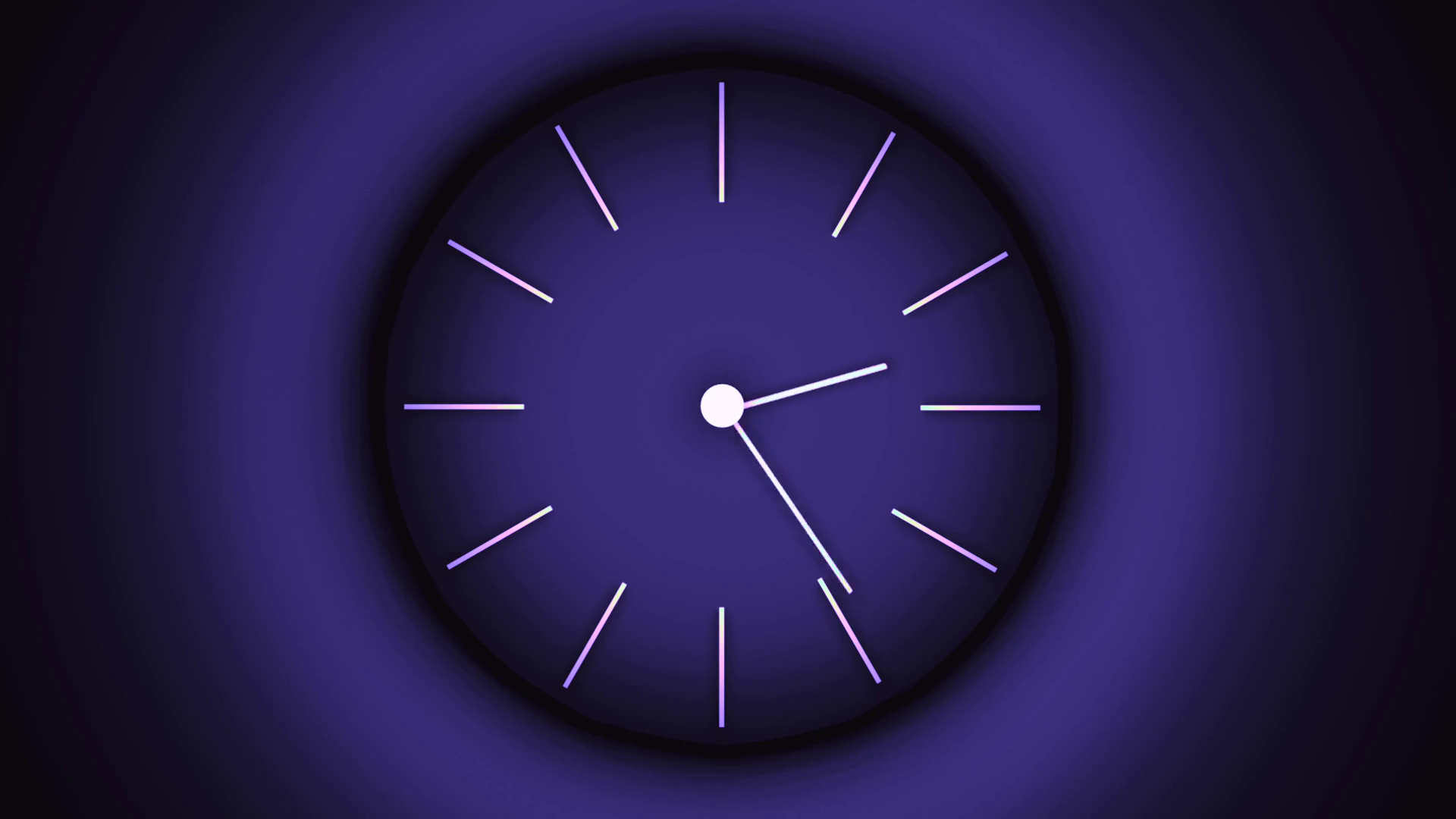 Simple Watch Face With Fast-moving Hands Stock Motion Graphics SBV ...