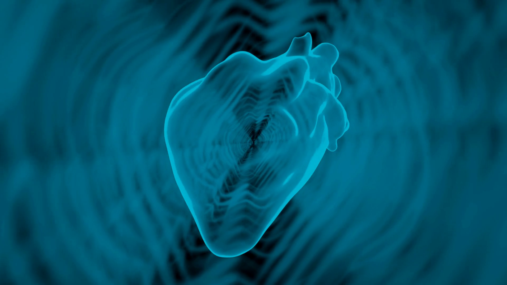 Beating Human Heart Icon Medical Concept Stock Motion Graphics SBV ...