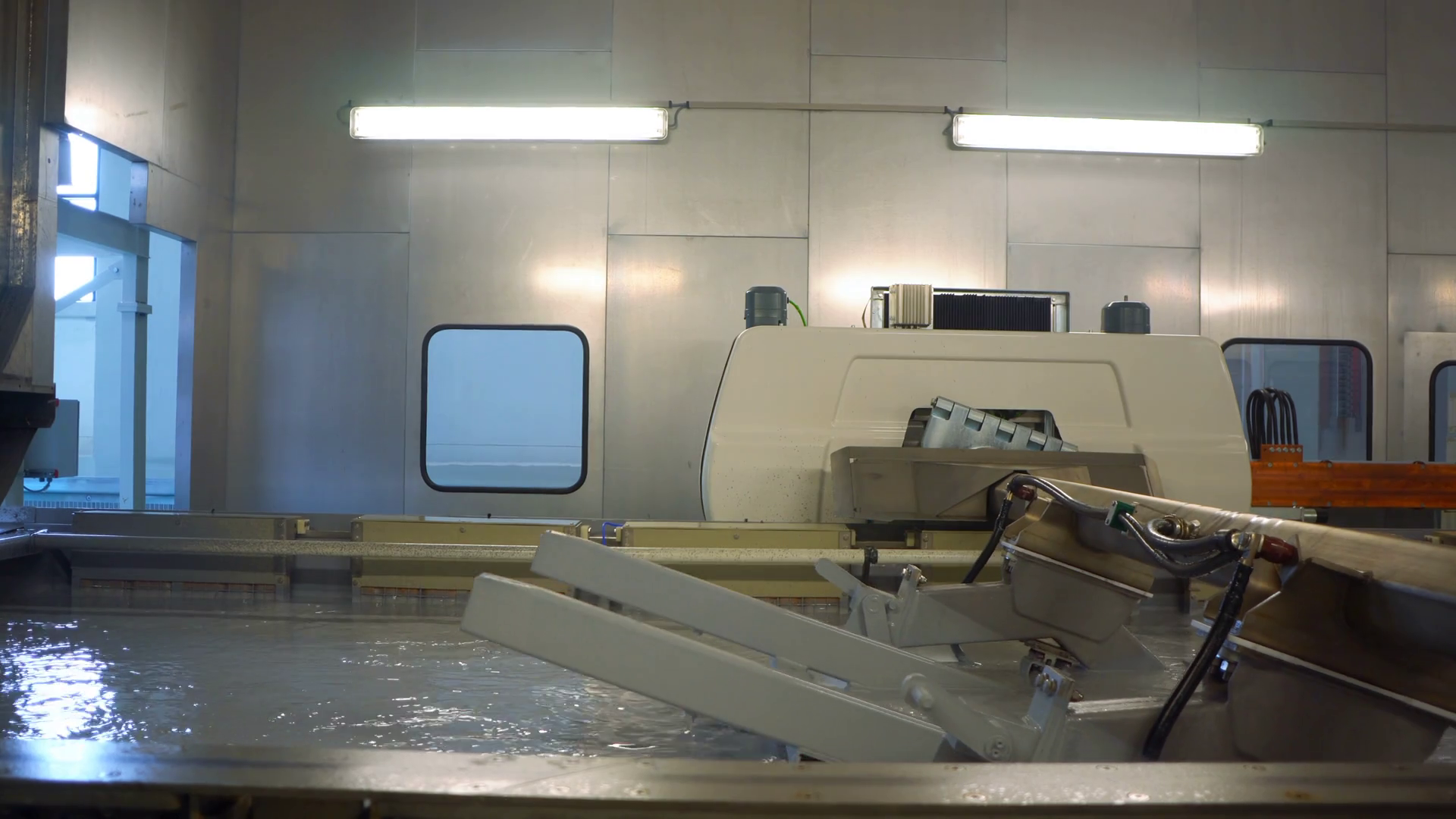 Galvanizing Of Body At Factory Scene Stage Stock Footage SBV-348597832 ...