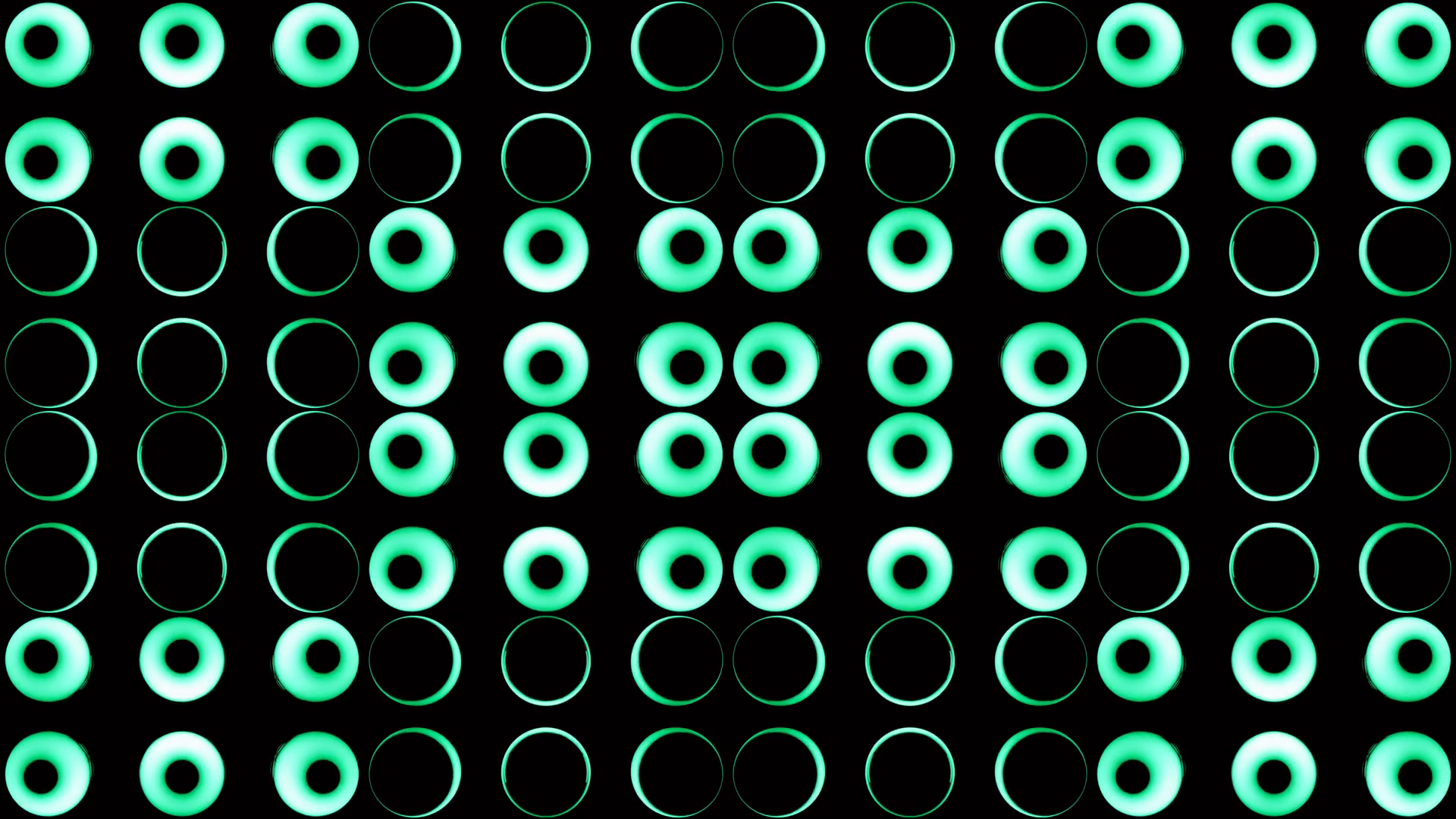 Abstract Screen Of Round Shaped Bulbs Stock Motion Graphics SBV ...