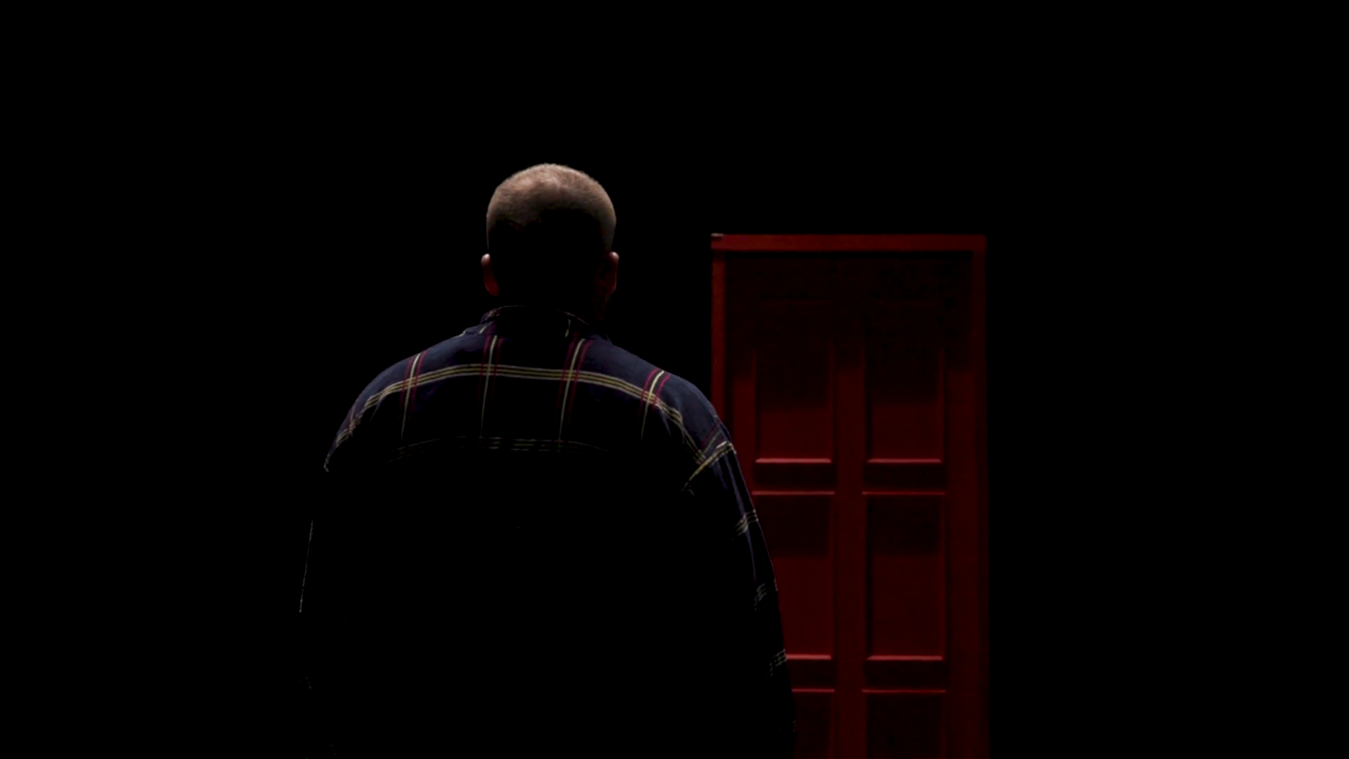 Man Stepping Through Door Stock Loser Walks Stock Footage SBV-348600236 ...