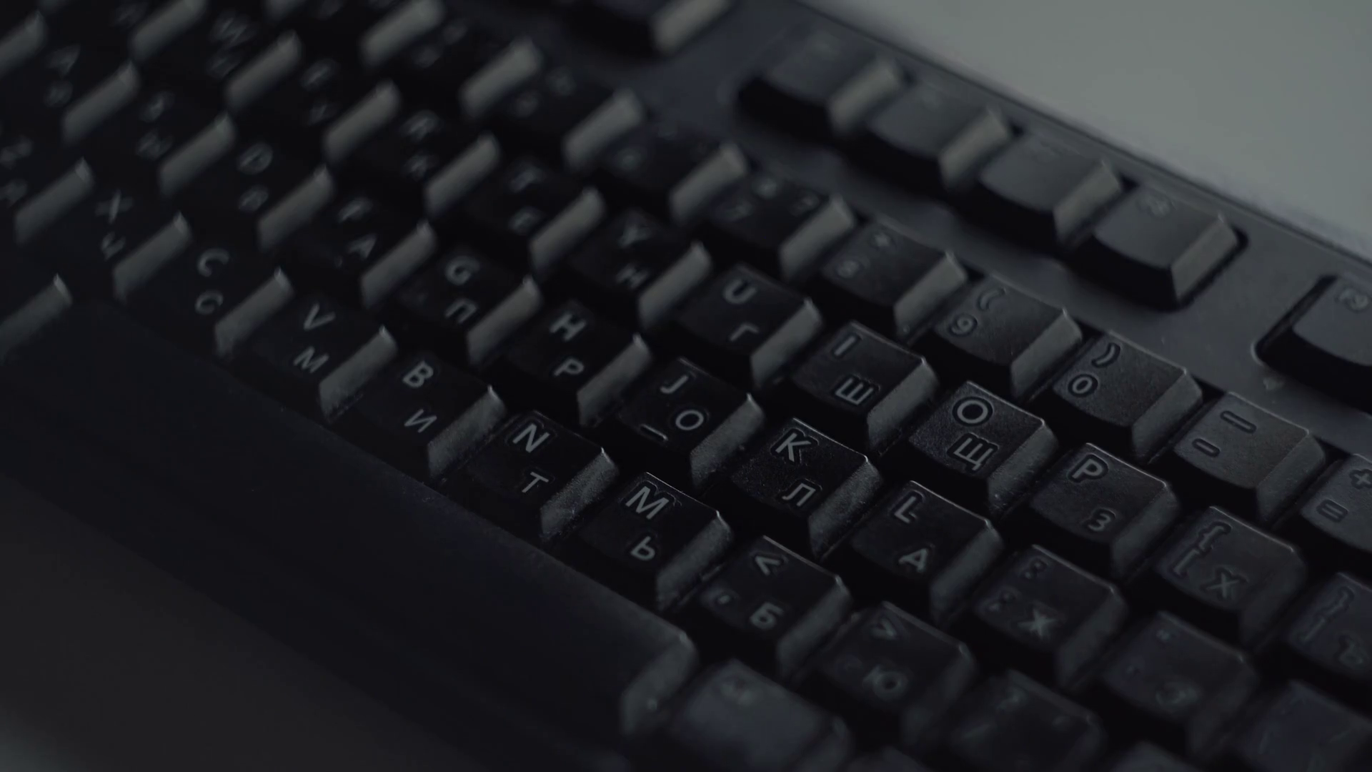 Close-up Of Man Typing On Keyboard Man Stock Footage SBV-348603023 ...