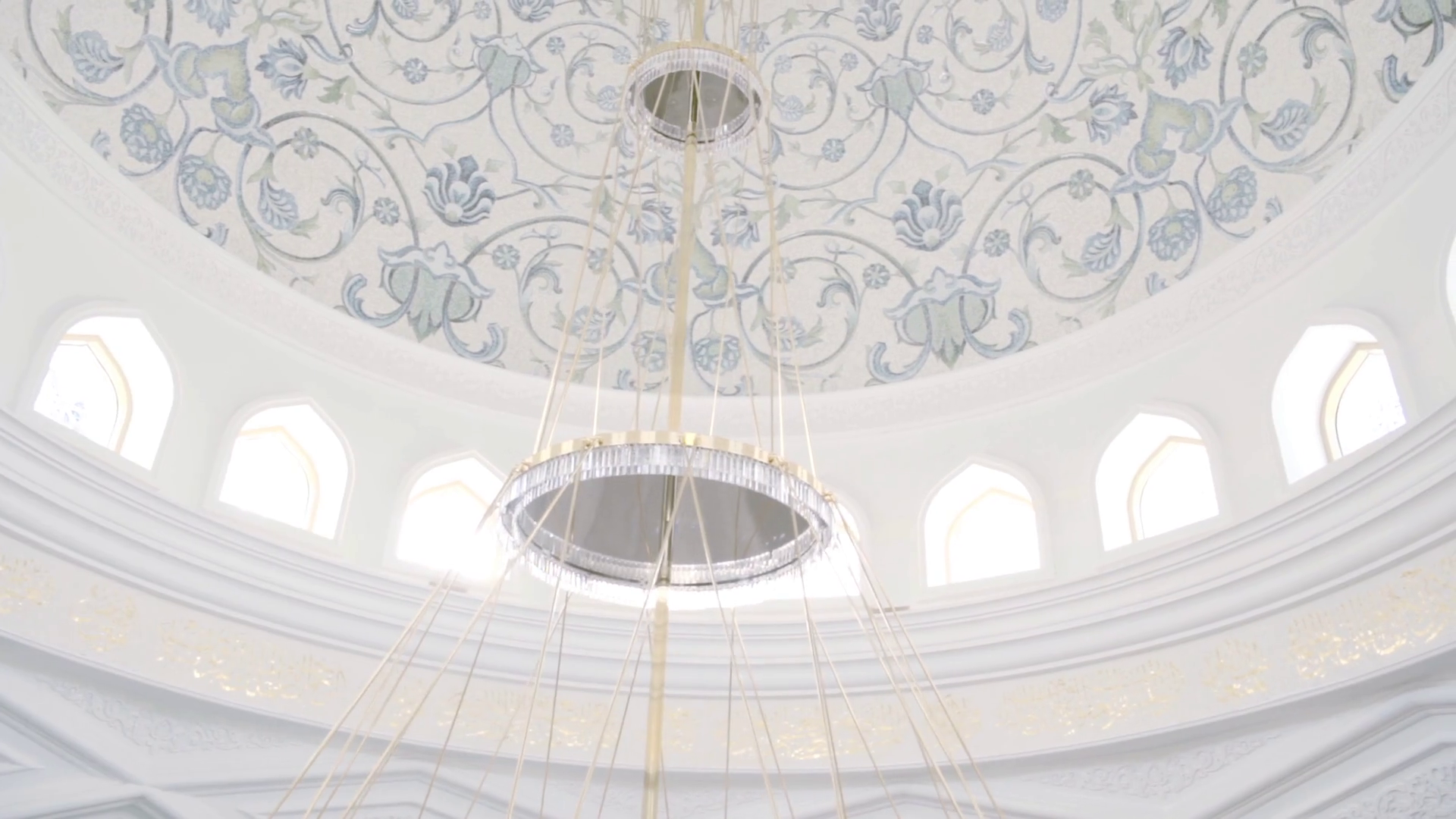 Decorative Ceiling Walls With Hanging Stock Footage SBV-348616157 ...
