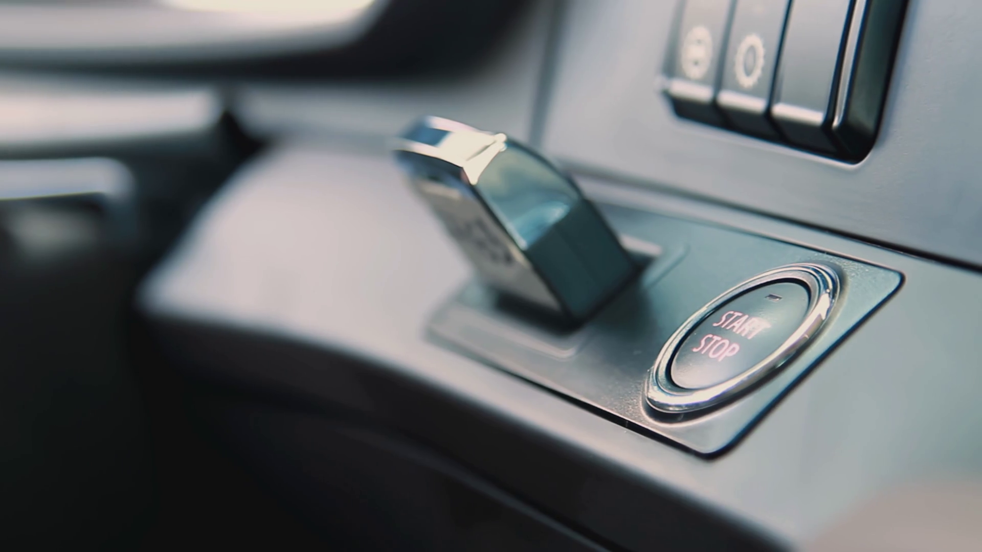 The Key Is In Ignition Scene In Dark Stock Footage SBV-348630202 ...