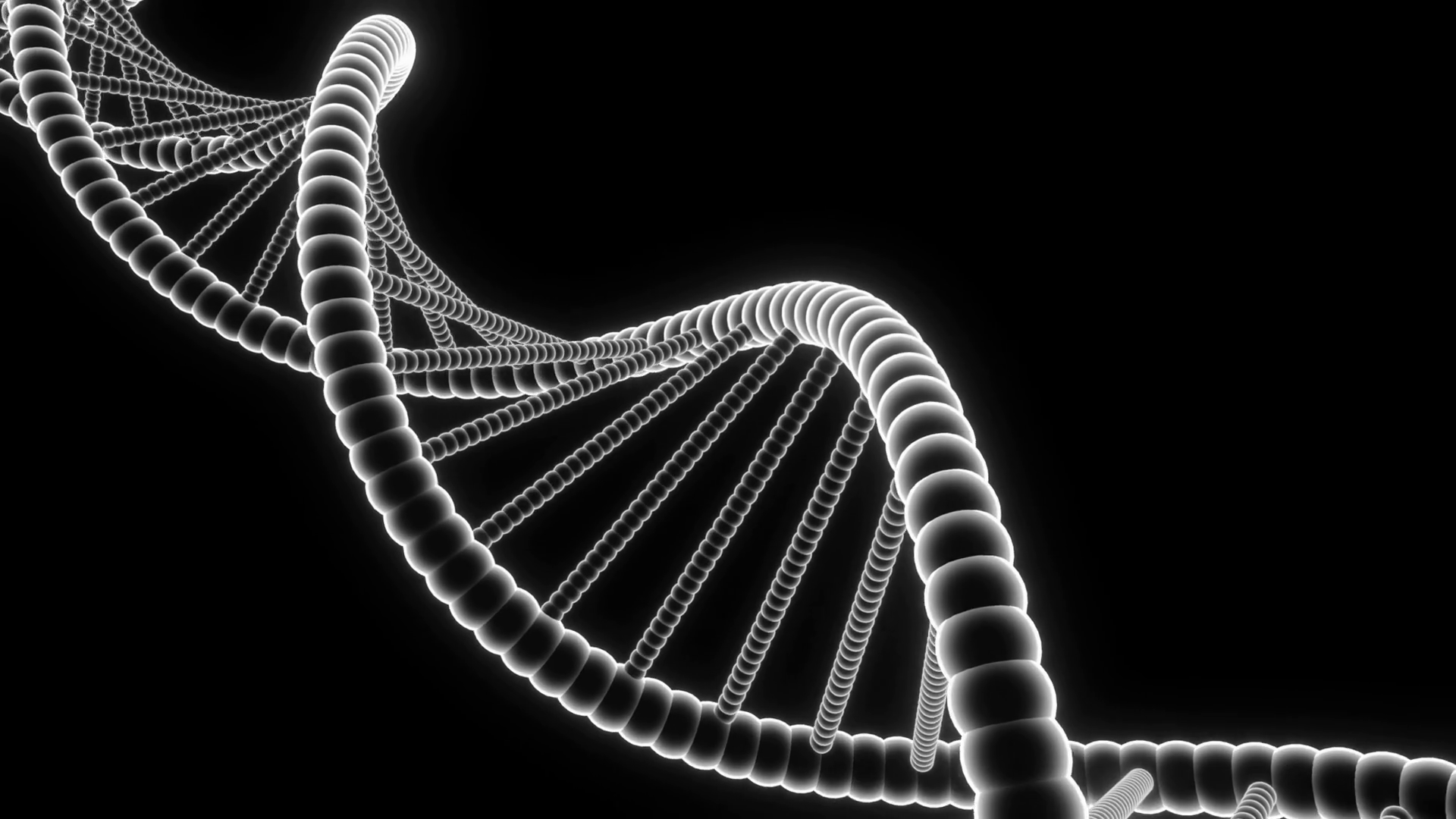 Rotating Dna Isolated On Black Background Stock Motion Graphics SBV ...