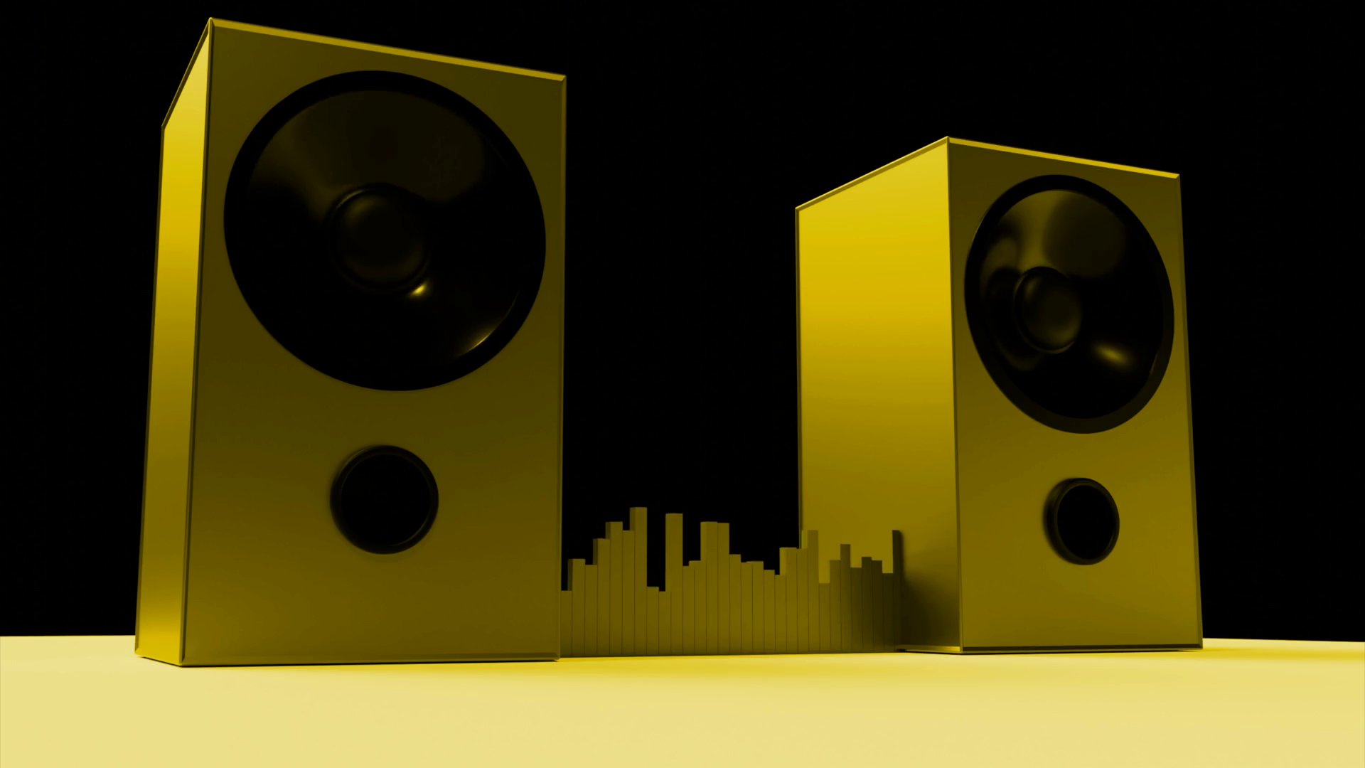 3d Music Speakers With Equalizer Design 3d Stock Motion Graphics SBV ...