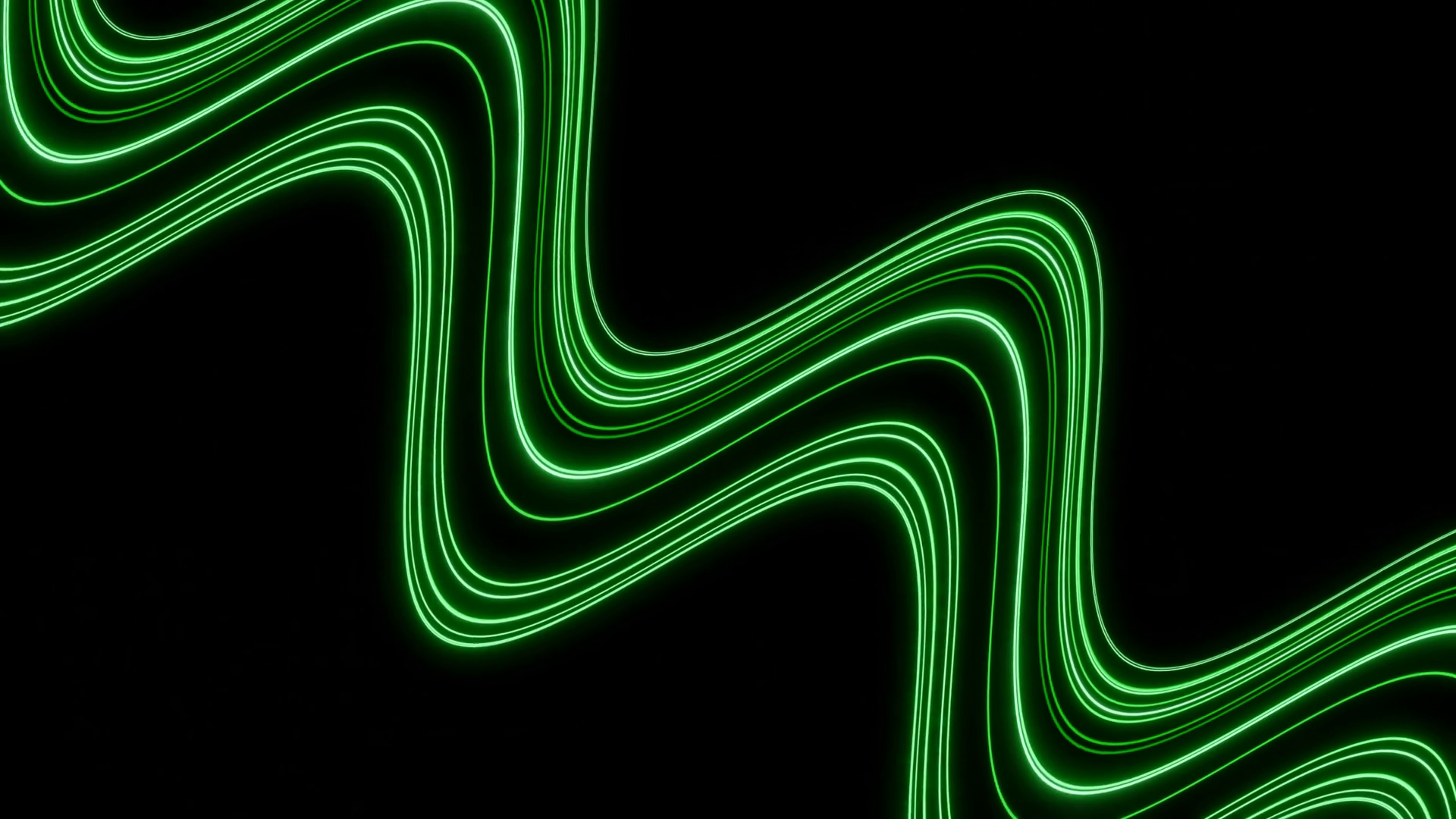 Green Zigzag Moving Stripes Flowing Isolated Stock Motion Graphics SBV ...
