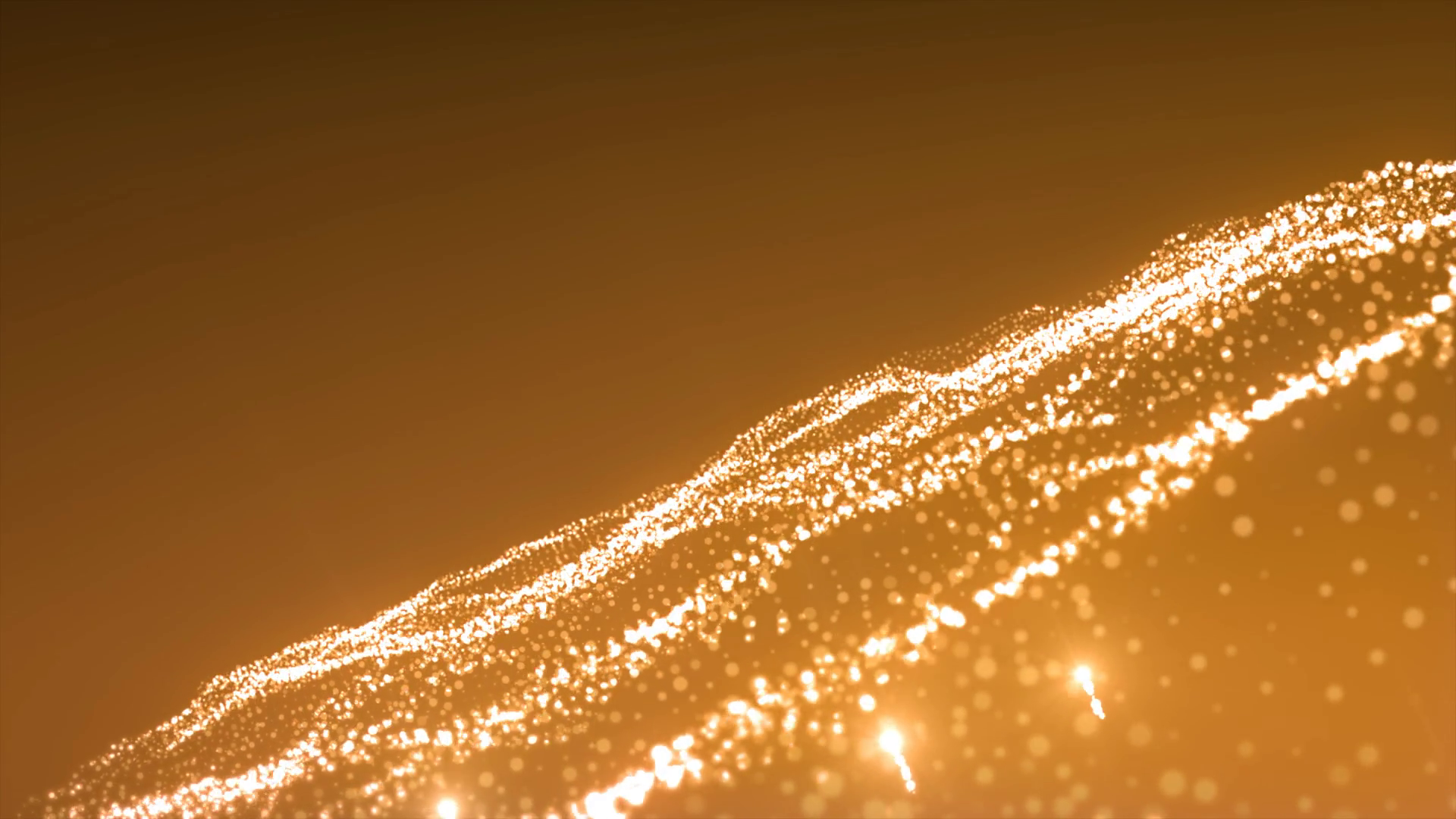 Gold Abstract Color Wave With Flowing Small Stock Motion Graphics SBV ...