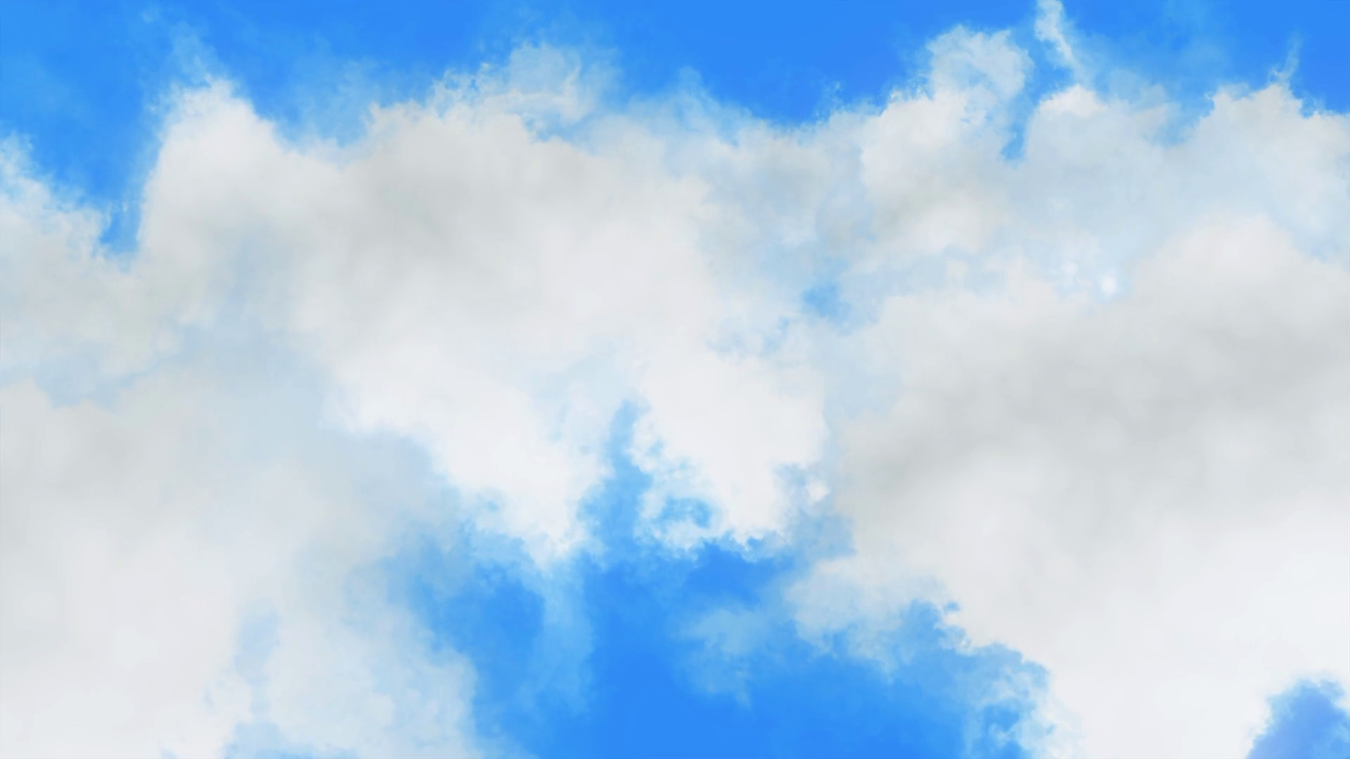Animation Of Clouds In Blue Sky Motion Stock Motion Graphics SBV ...