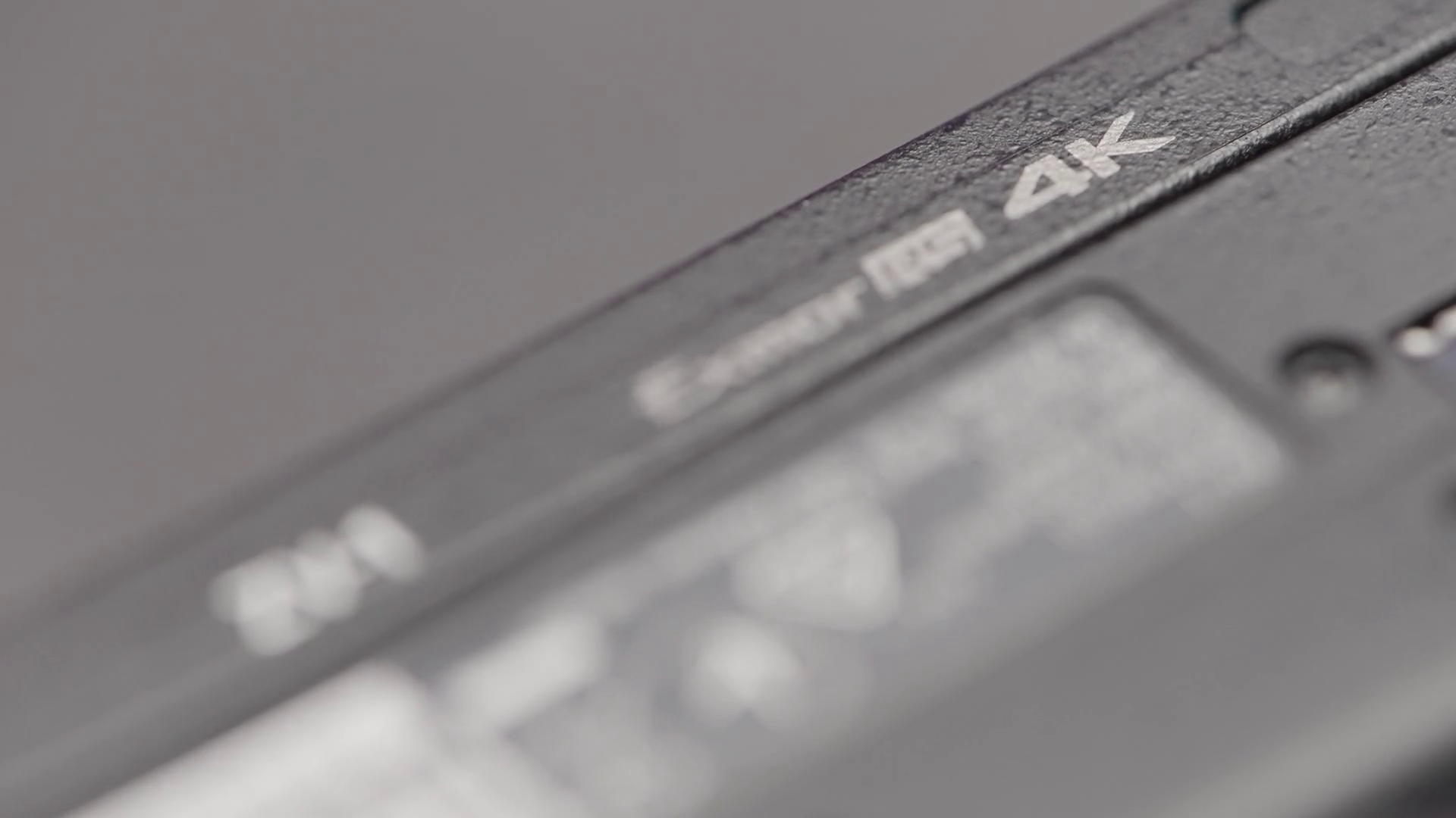 A Black Camera From Sony Action Small Black Stock Footage SBV-348652555 ...