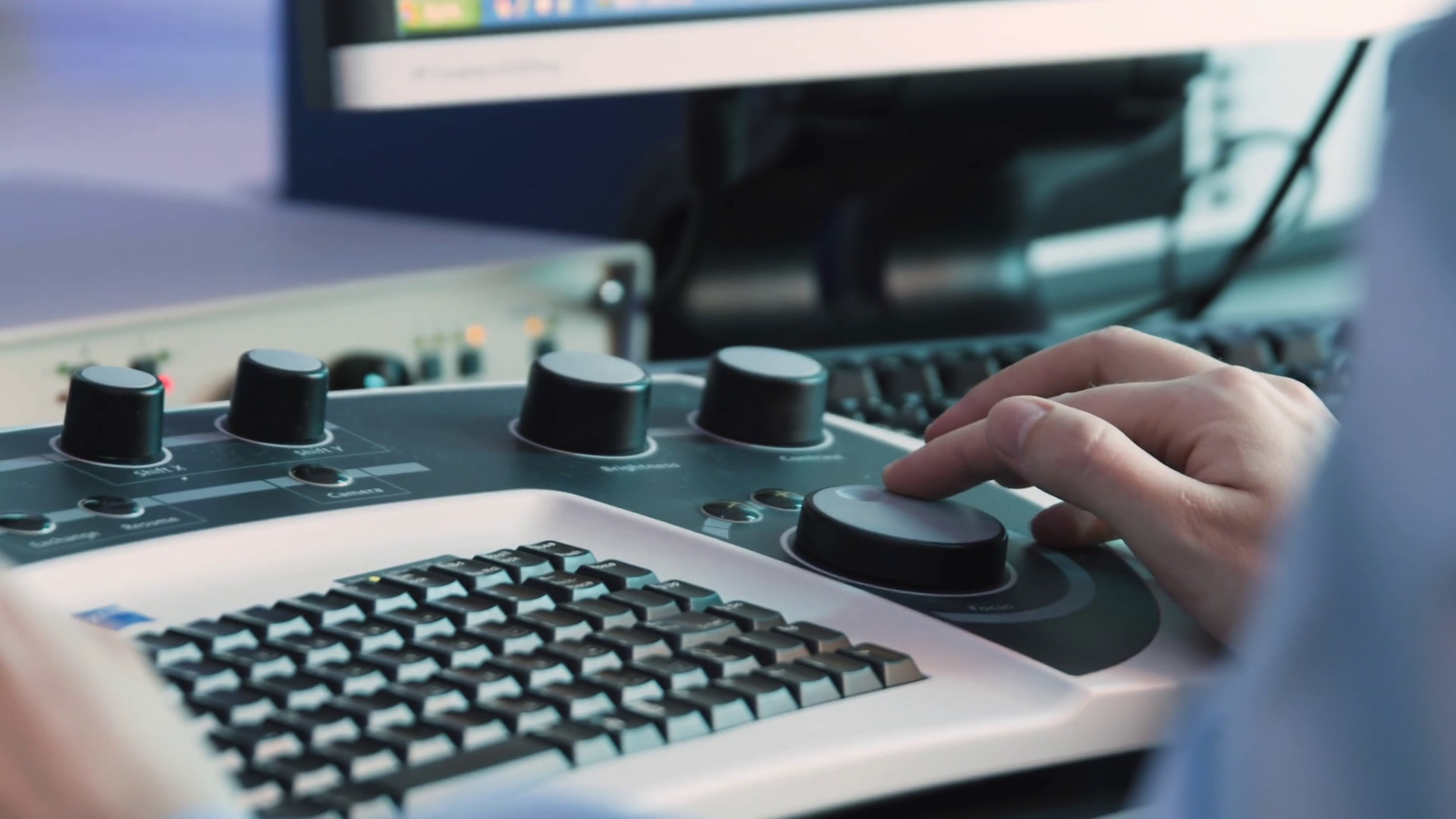 Keyboard With Doctor's Mouse Stock Footage Stock Footage SBV-348647953 ...