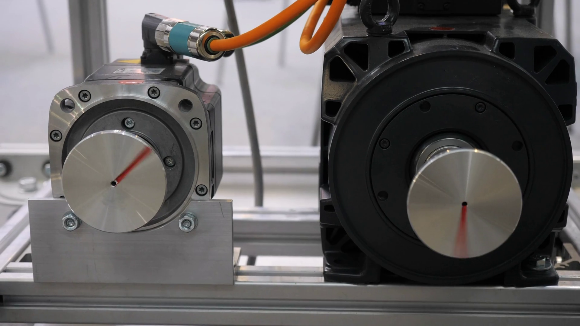 Huge Machine Details With Rotating Parts Stock Footage SBV-348647966 ...