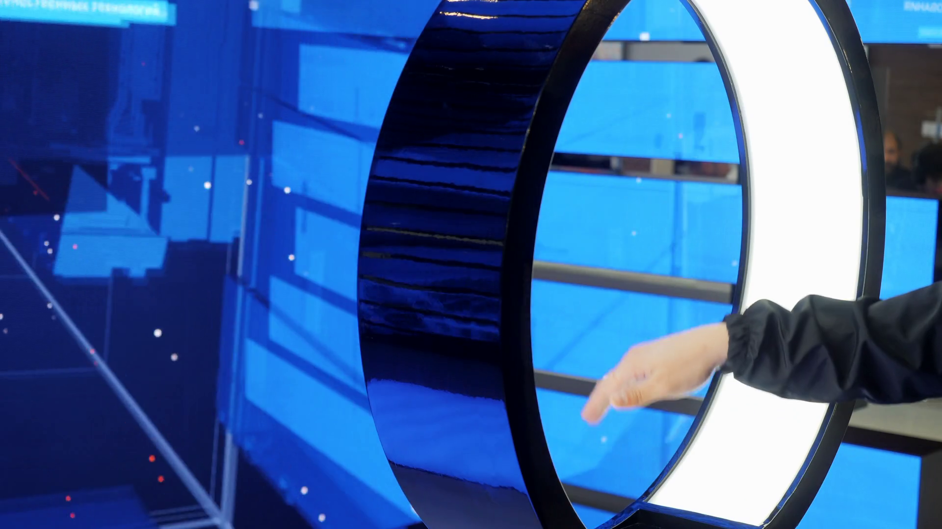 Close Up Of Male Hand Waving In Front Of Stock Footage SBV-348652709 ...