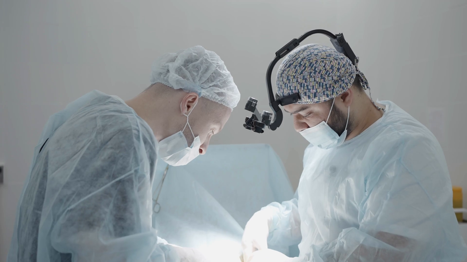 Surgeons Operate On Patient Under Anesthesia Stock Footage SBV ...