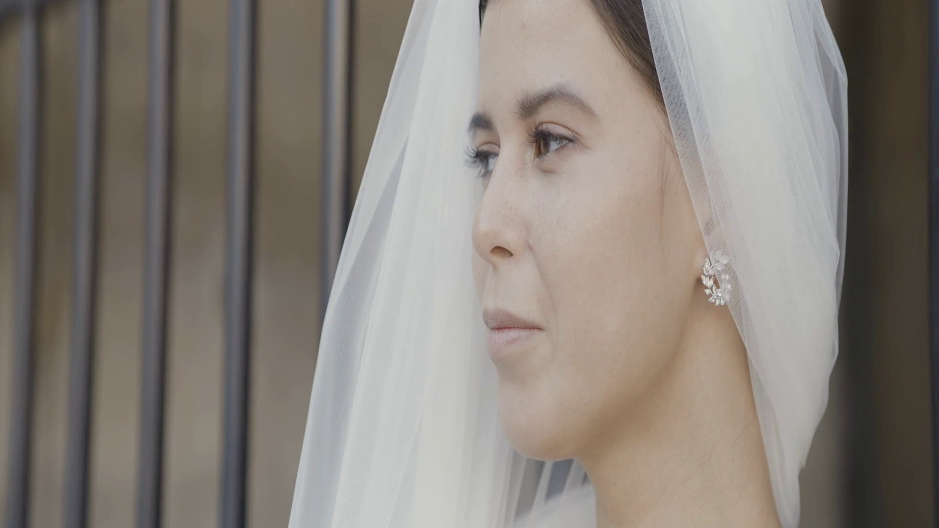 Beautiful Female Model In Transparent Veil Stock Footage SBV-348668074 ...