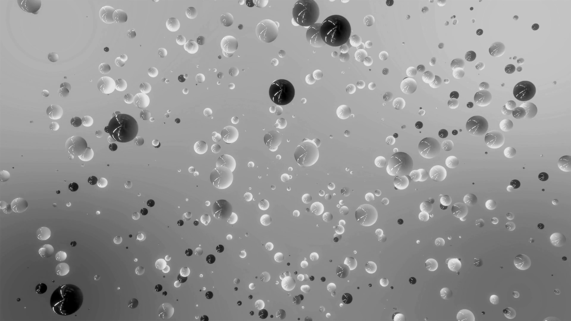 Monochrome Particles Flying Slowly On Grey Stock Motion Graphics SBV ...