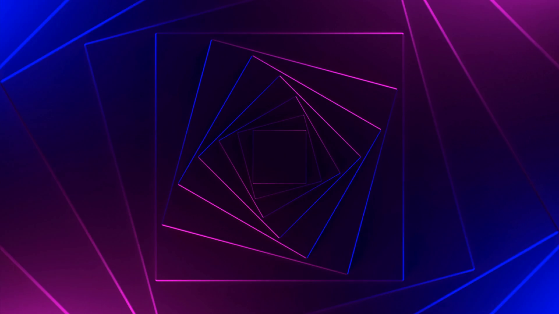 Purple Blue Background - Square Neon Light Stock Motion Graphics SBV ...