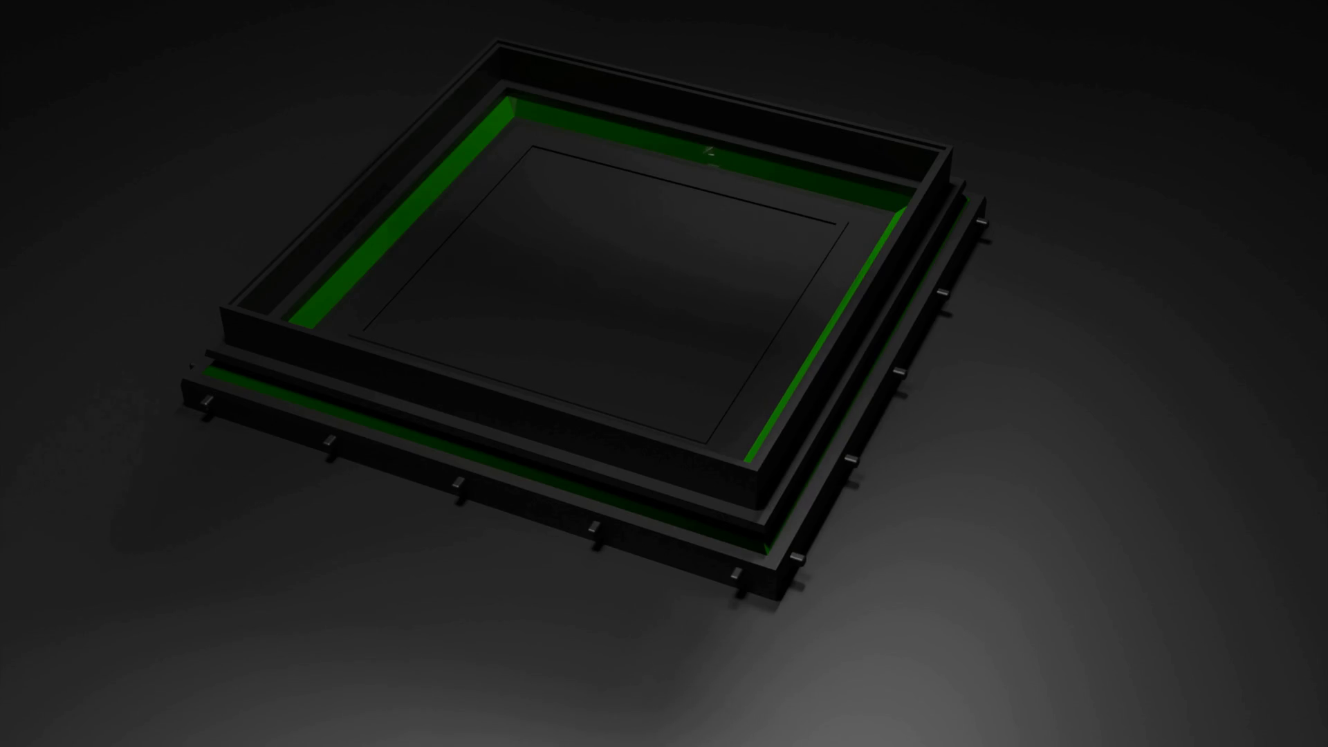 Futuristic Chip With Moving Neon Energy Stock Motion Graphics SBV ...