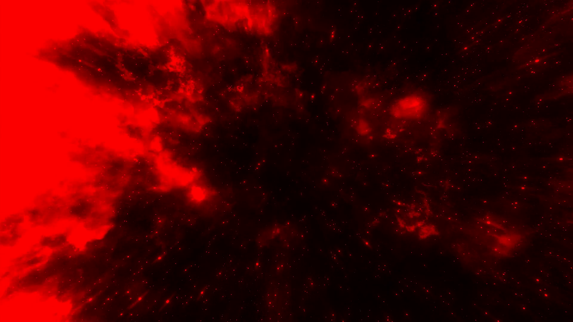 Flight Through Red Star Field In Space Stock Motion Graphics SBV ...