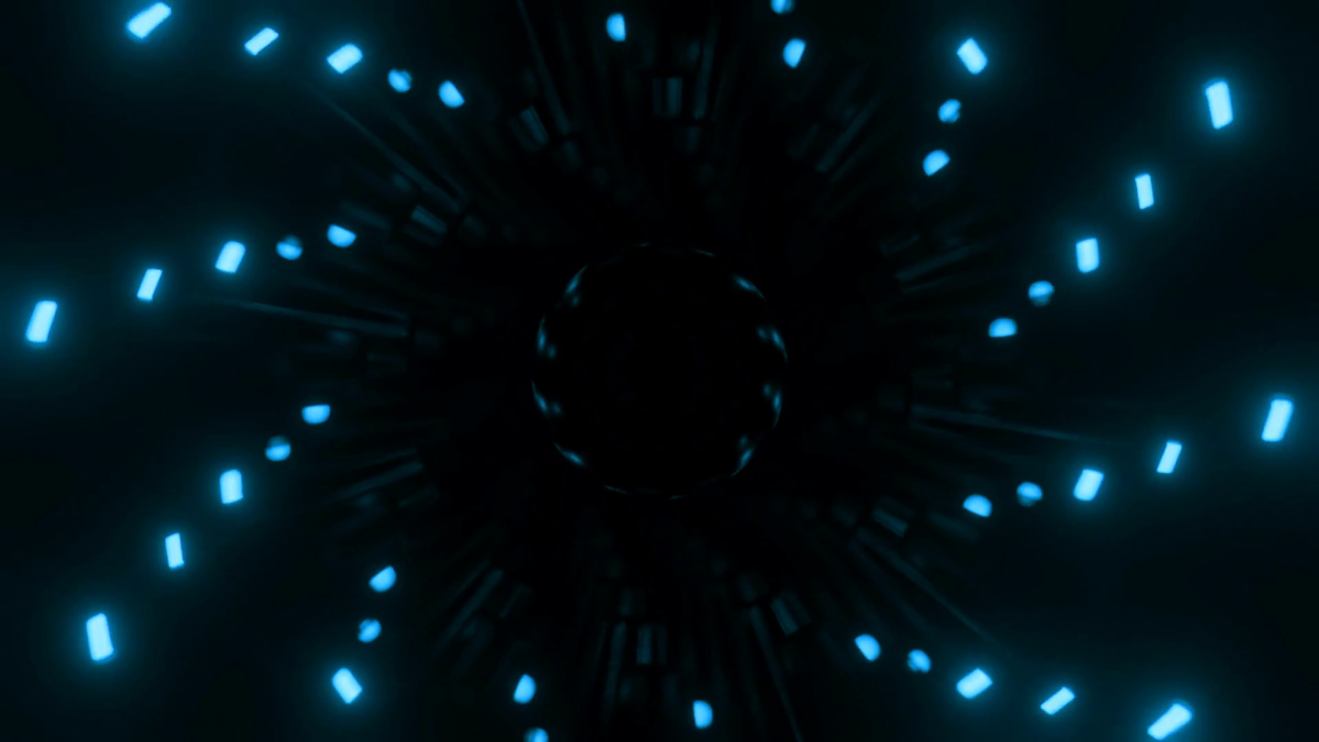 Infinite Trippy Tunnel Of Neon Lights On Stock Motion Graphics SBV ...