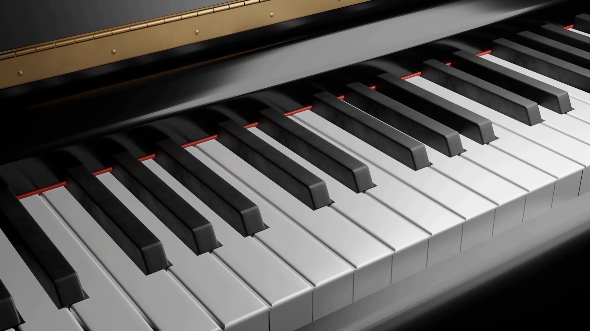 3d Animation Of Piano Keyboard Playing Itself Stock Motion Graphics SBV ...