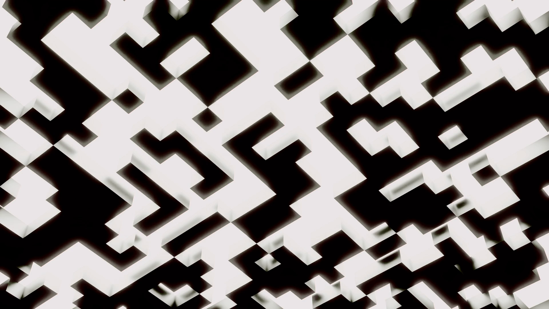 Black White Geometric Background With Square Stock Motion Graphics SBV ...