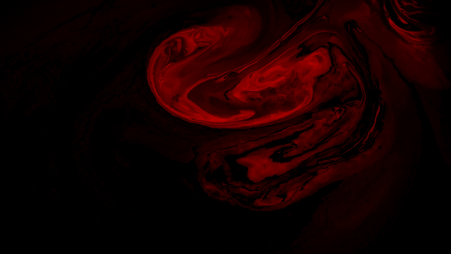 Red Dense Volumetric Matter Spreads Over Stock Motion Graphics SBV ...
