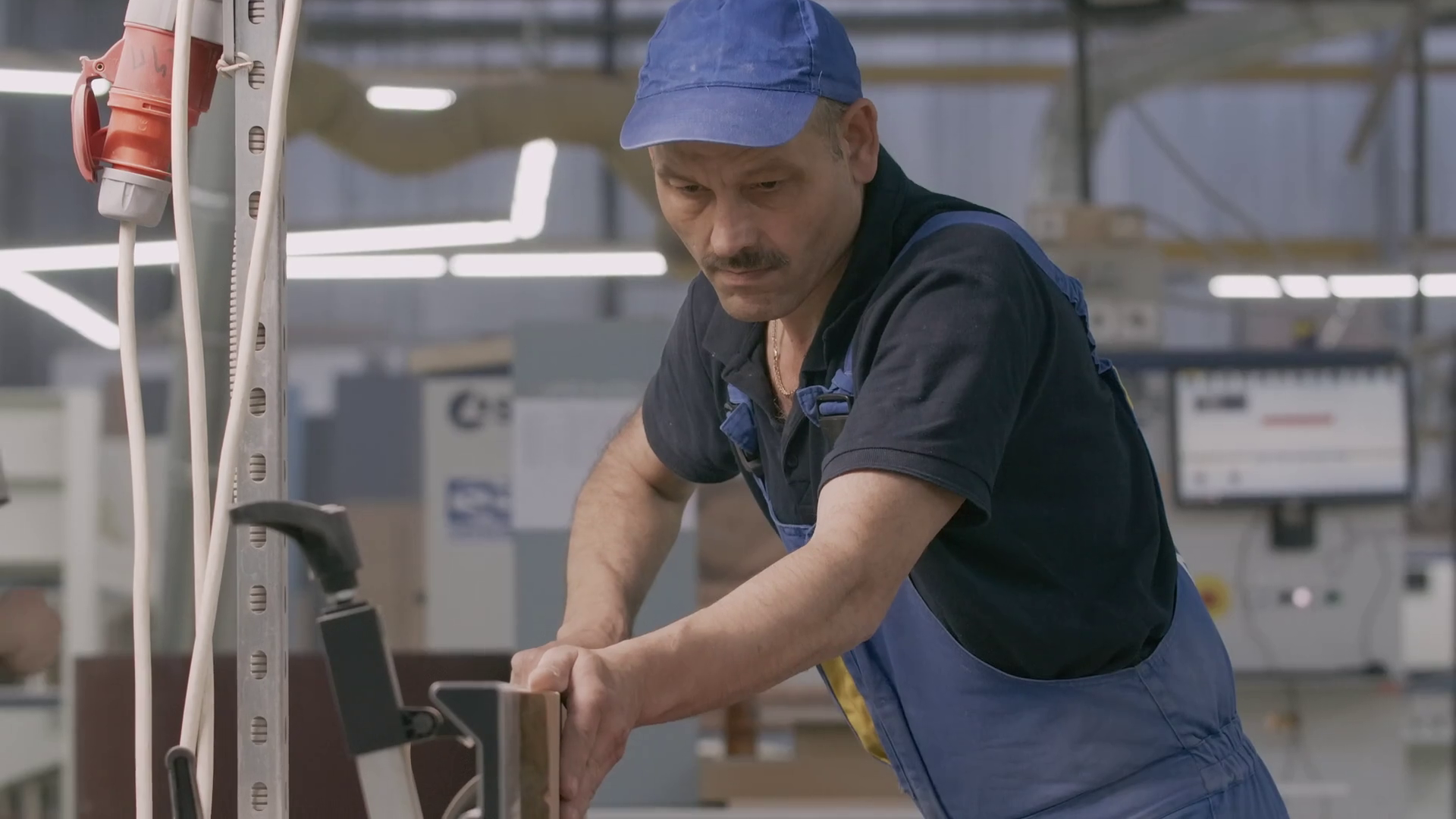 Work At Factory Creative Men In Special Stock Footage SBV-348674837 ...