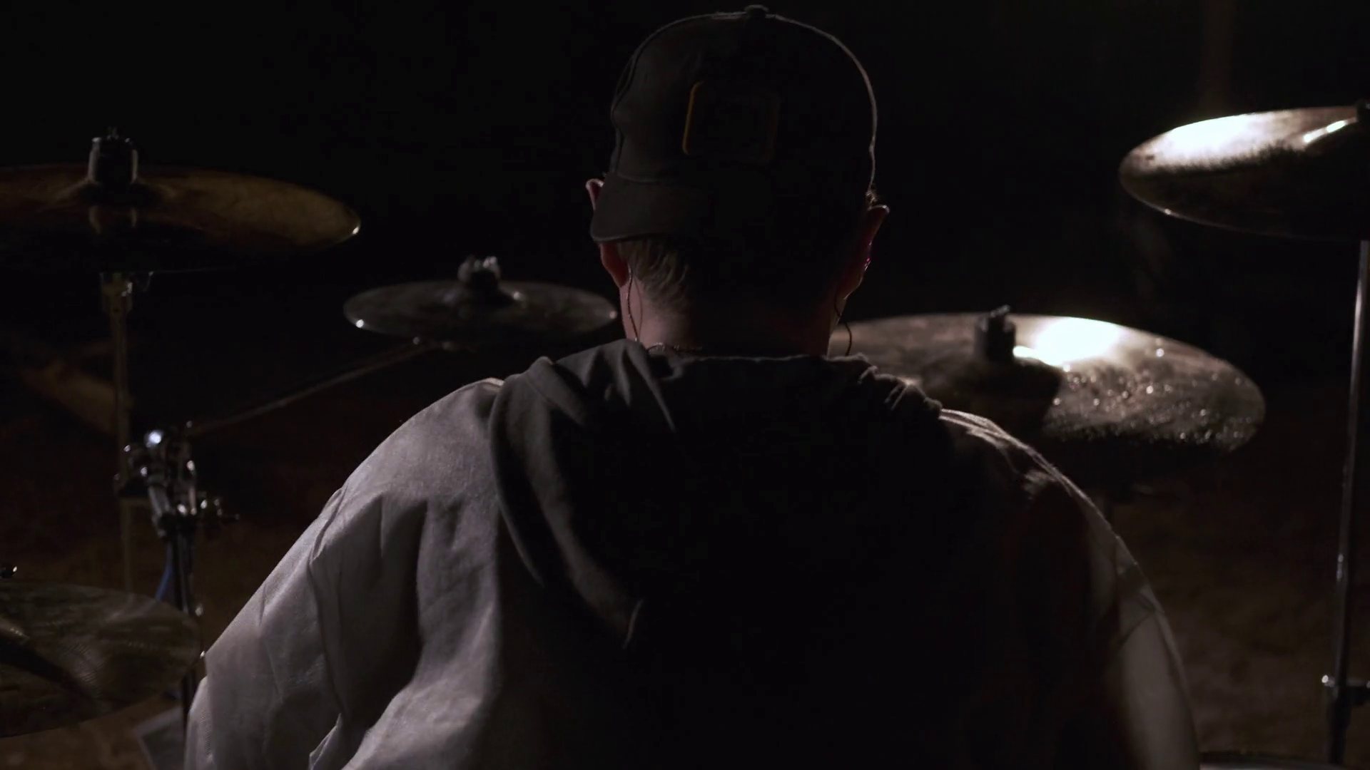 Close-up Of Drummer Hitting Drums Clip Stock Footage SBV-348674439 ...