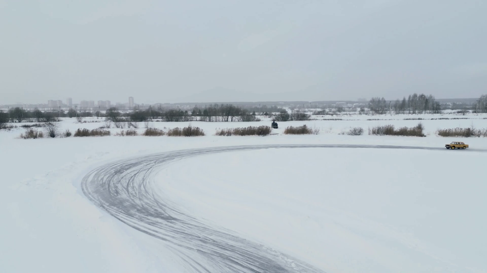 Racing Car At Snowy Track At Winter Driving Stock Footage SBV-348677314 ...