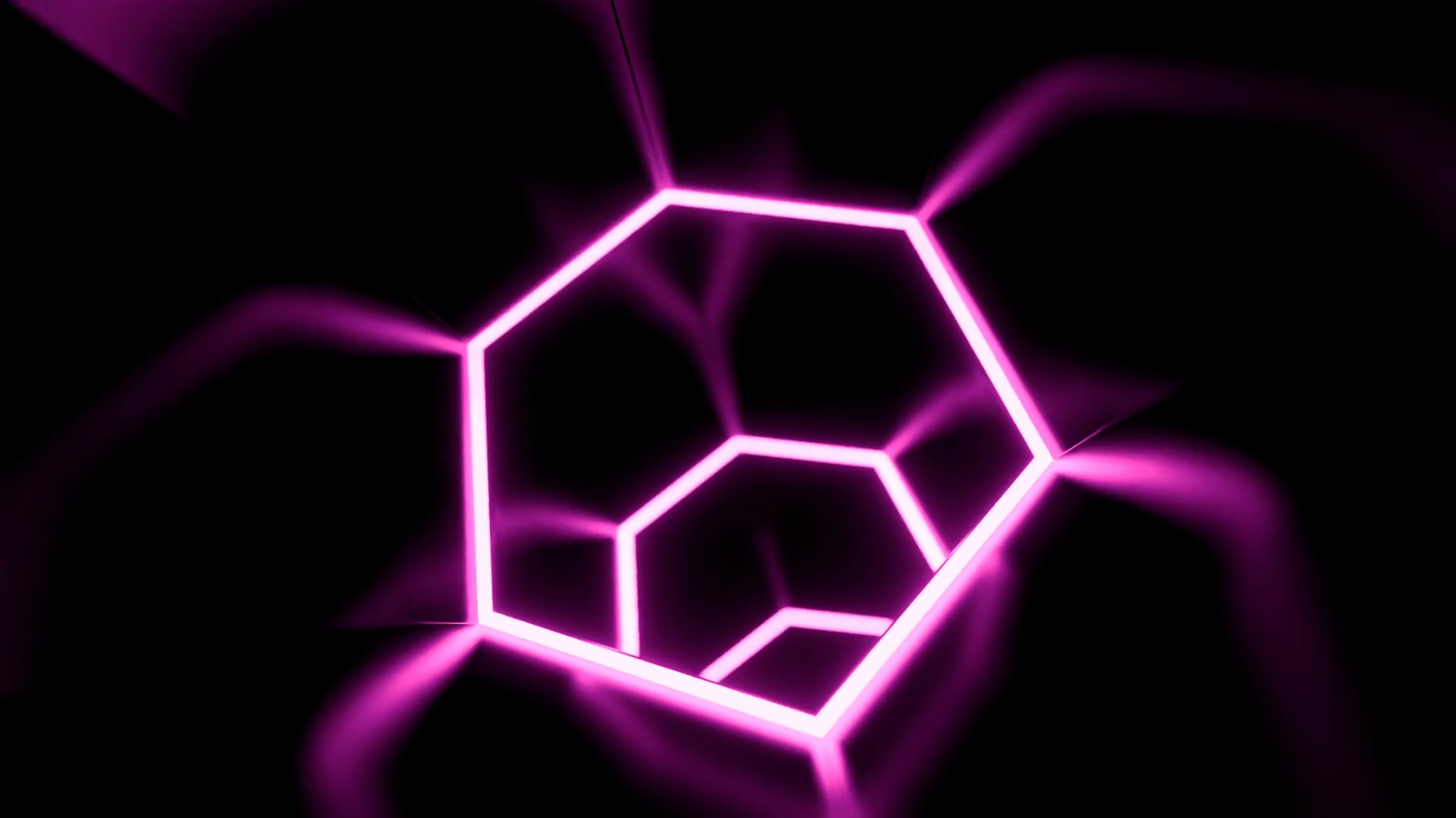 Rotating Cyber Tunnel With Neon Hexagonal Stock Motion Graphics SBV-348725962 - Storyblocks