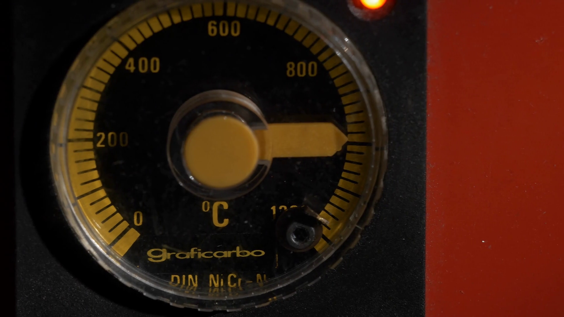 Thermometer On Water Heating Boiler Close Up Stock Footage SBV ...