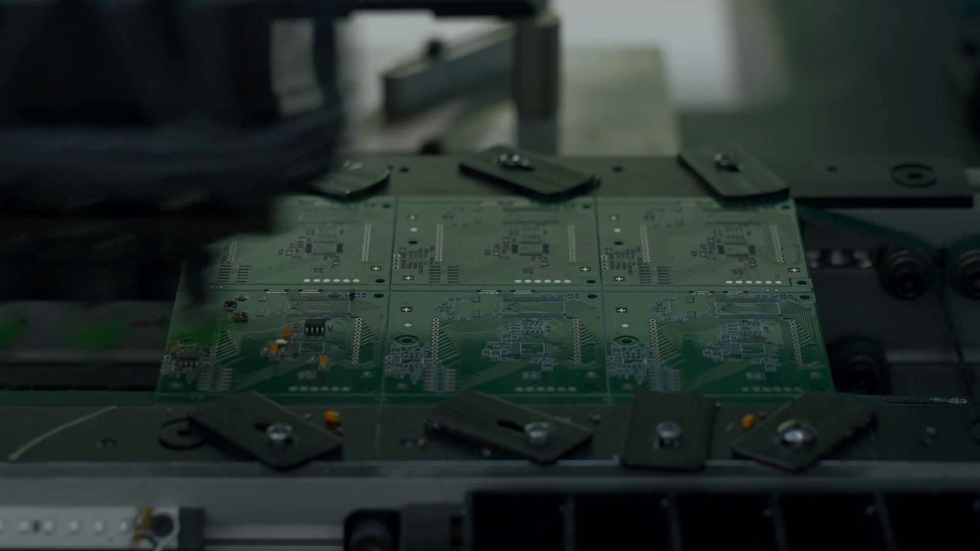 Electronic Circuit Board With Processor Stock Footage SBV-348806912 ...