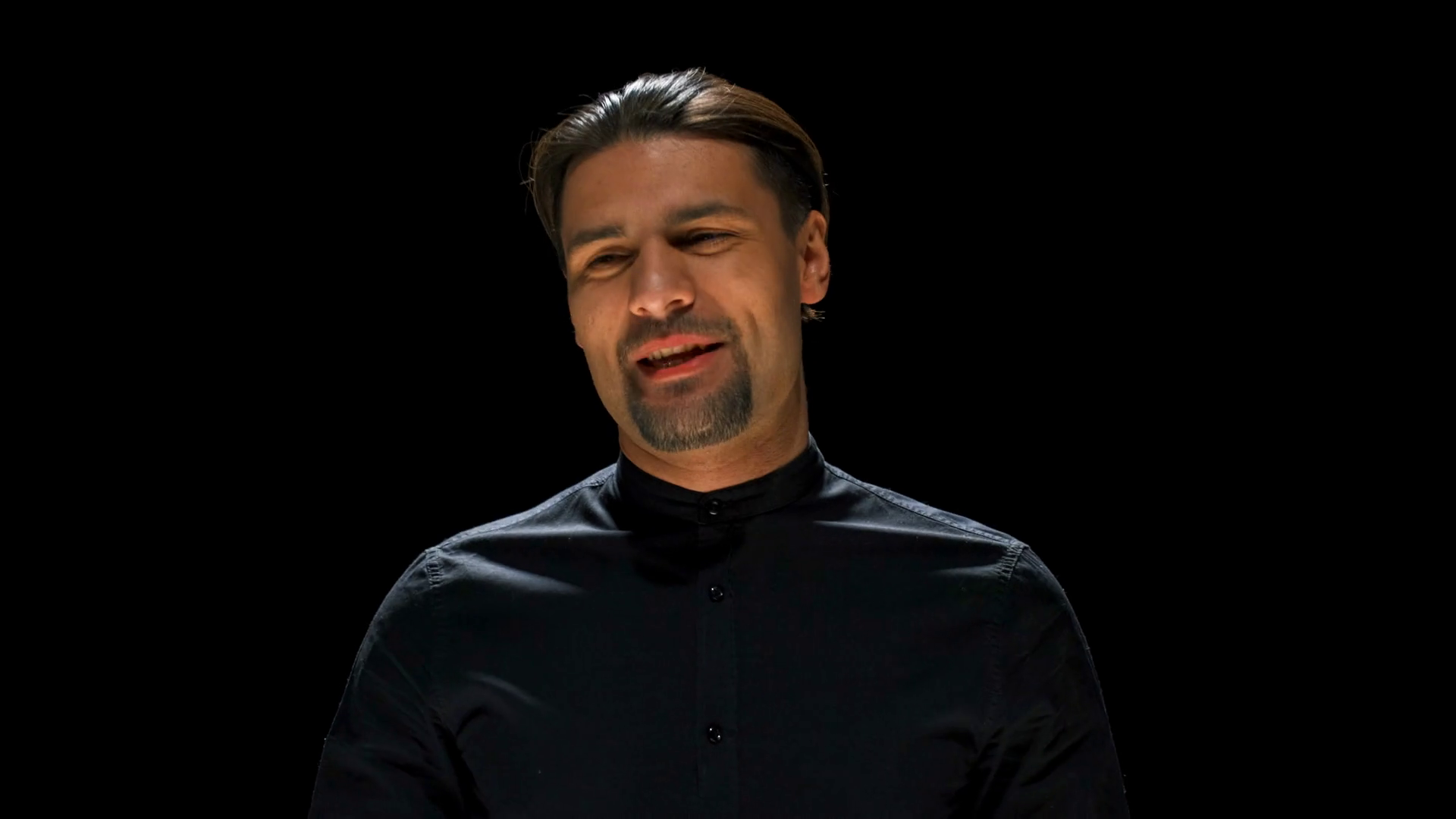 Actor Speaking Emotionally On Stage Stock Stock Footage SBV-348749444 ...