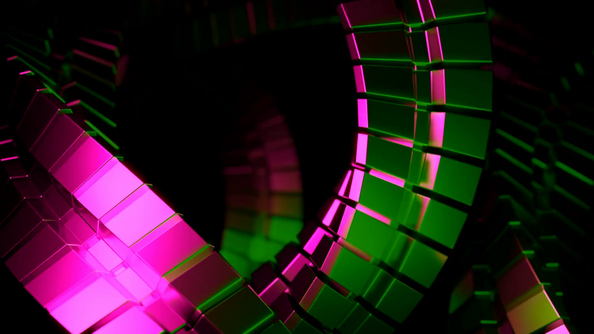 Abstract Rotating Metal Rings On Black Stock Motion Graphics SBV-348811878 - Storyblocks