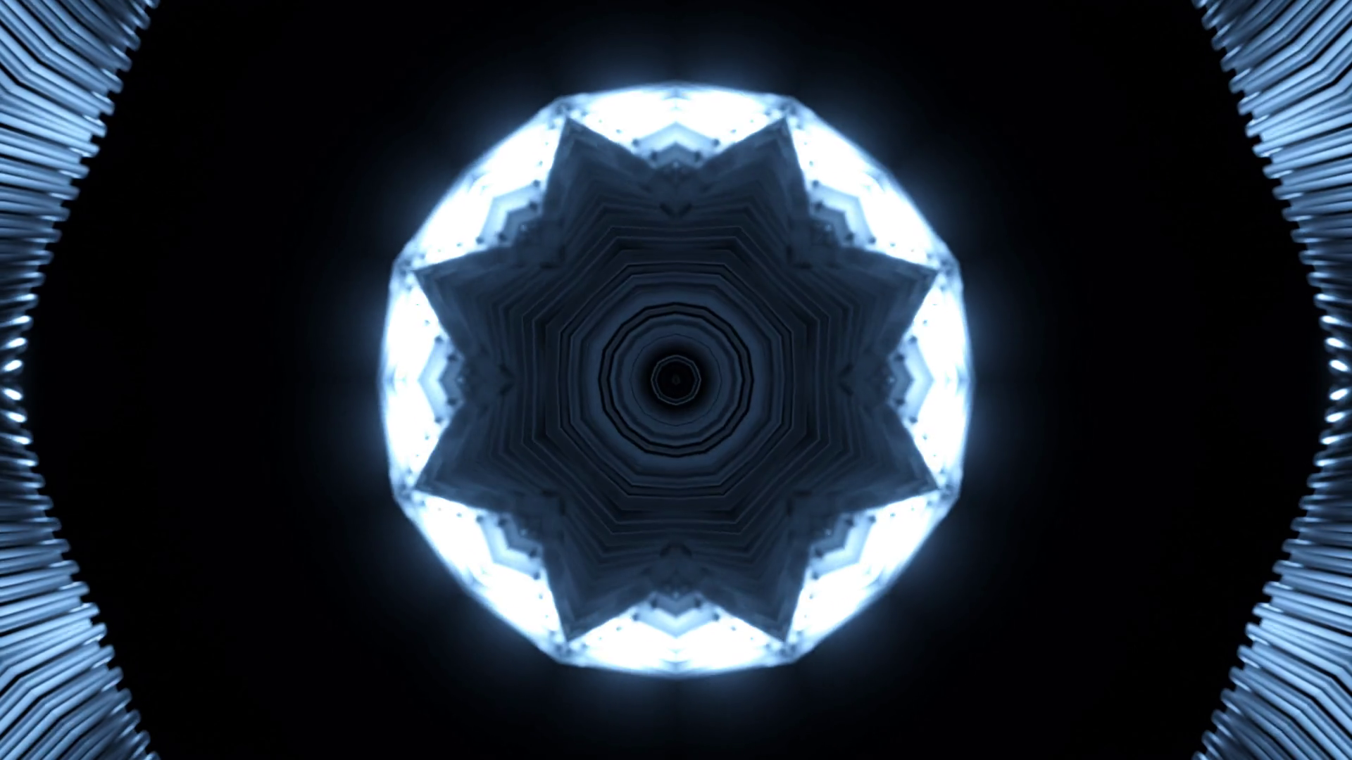 Kaleidoscope Motion Background With Flower Stock Motion Graphics SBV-348802314 - Storyblocks