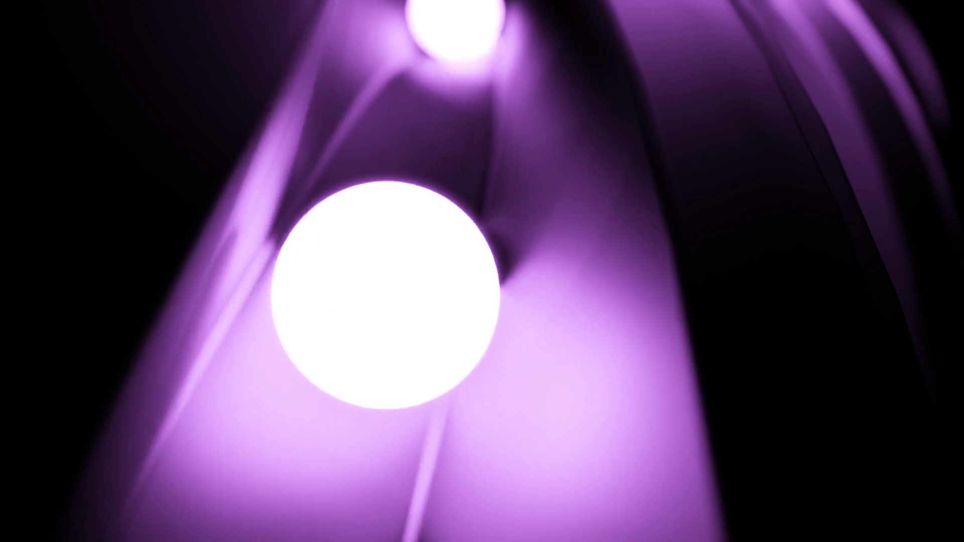 Small Light Balls Rolling Among Narrow Metal Stock Motion Graphics SBV ...