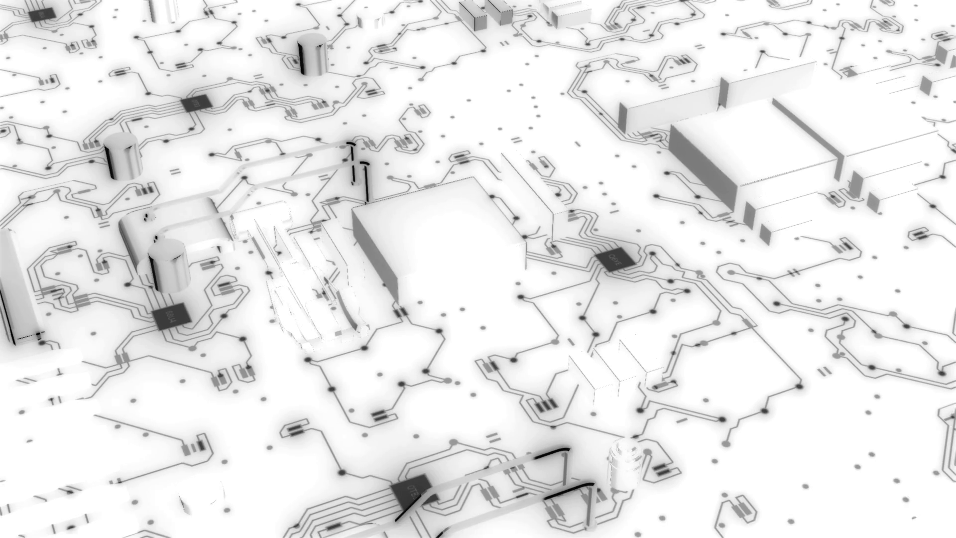 3d Surface Of Computer Circuit Animated Stock Motion Graphics SBV ...