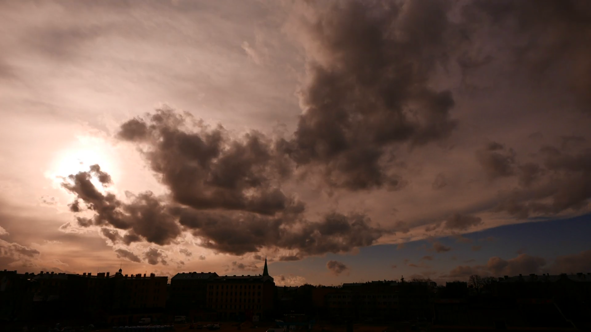 Dark Lighting Dramatic Sky Timelapse Stock Footage SBV-314249206 ...