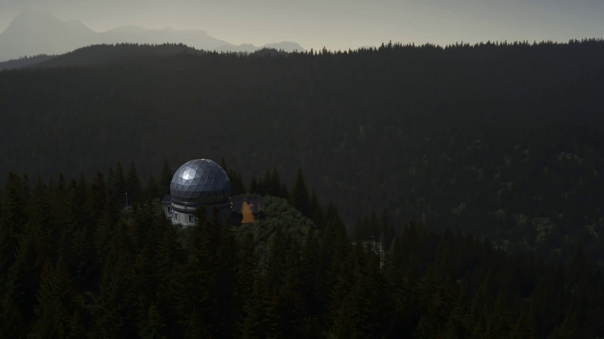 A Modern Astronomical Observatory In Vast Stock Motion Graphics SBV ...