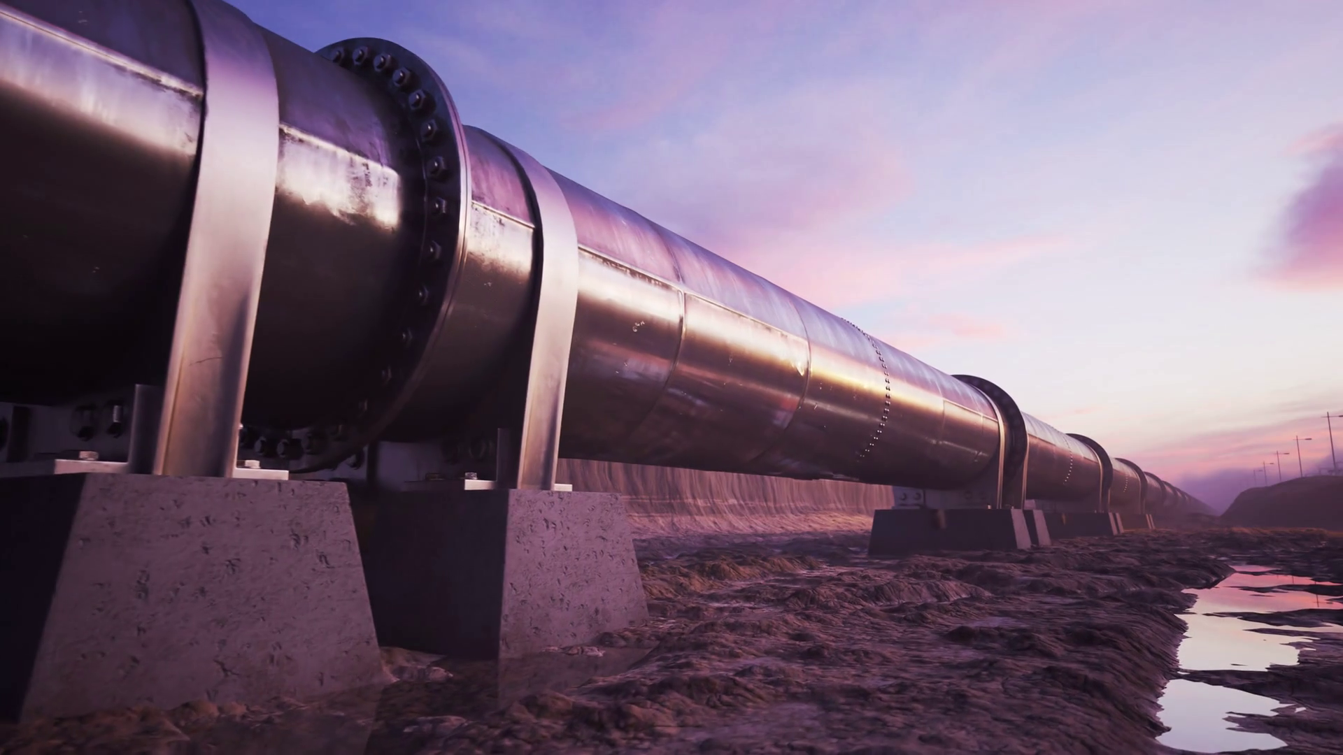 A Petrochemical Pipeline Running Through Stock Motion Graphics SBV ...